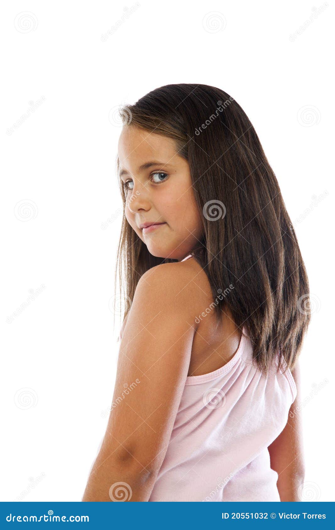 Curious Pretty Girl stock photo. Image of childhood, sweet - 20551032