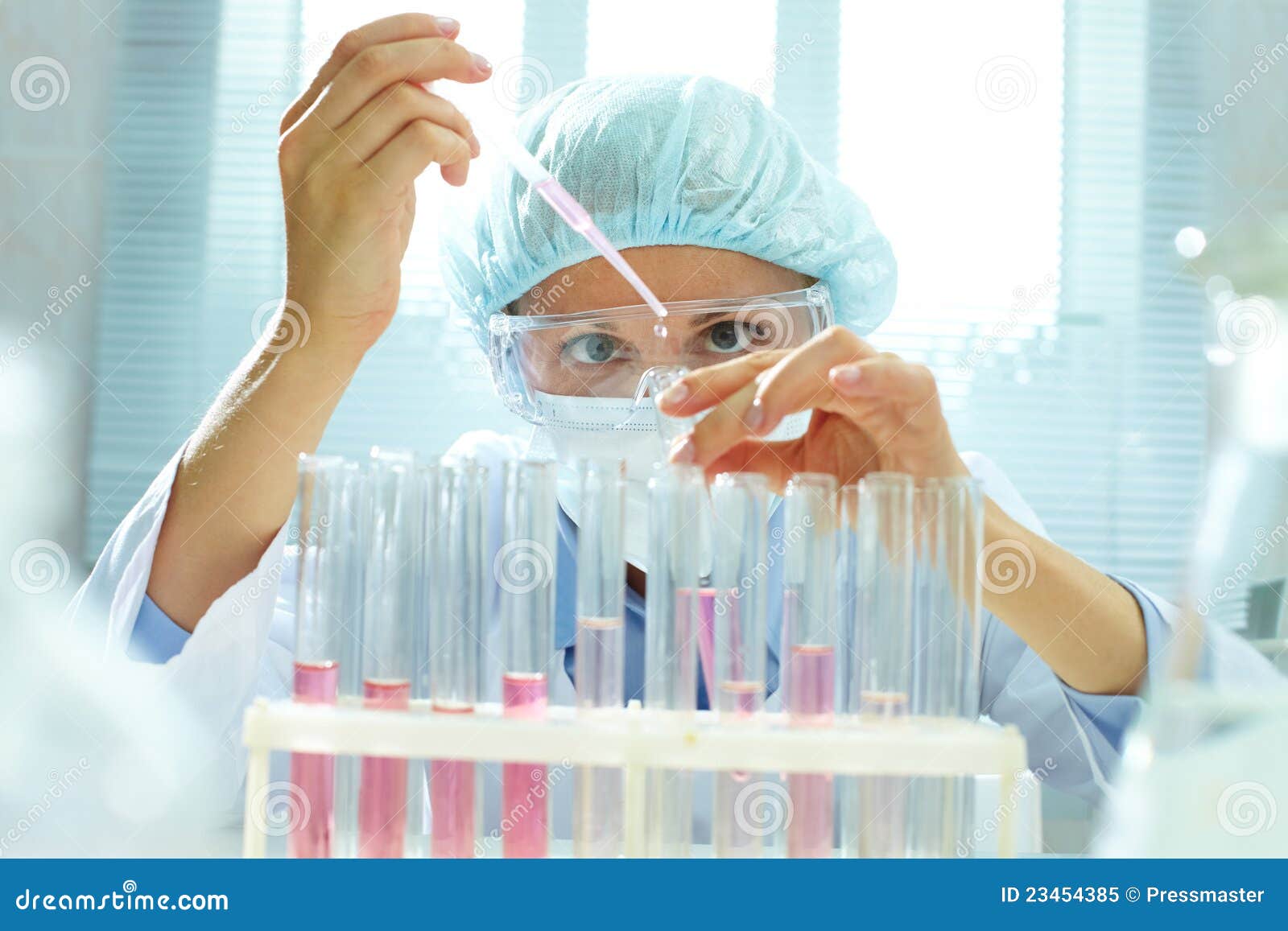 Curious scientist stock image. Image of eyeglasses, investigation ...