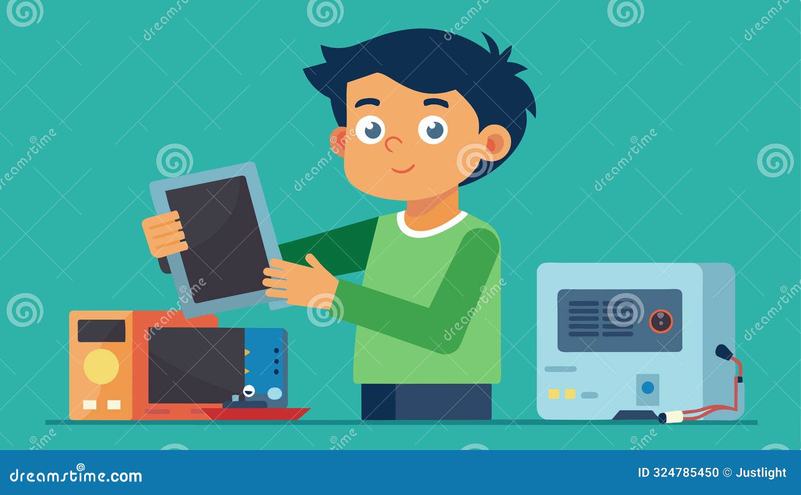 A Curious Student Takes Apart an Old Computer Learning about Hardware ...