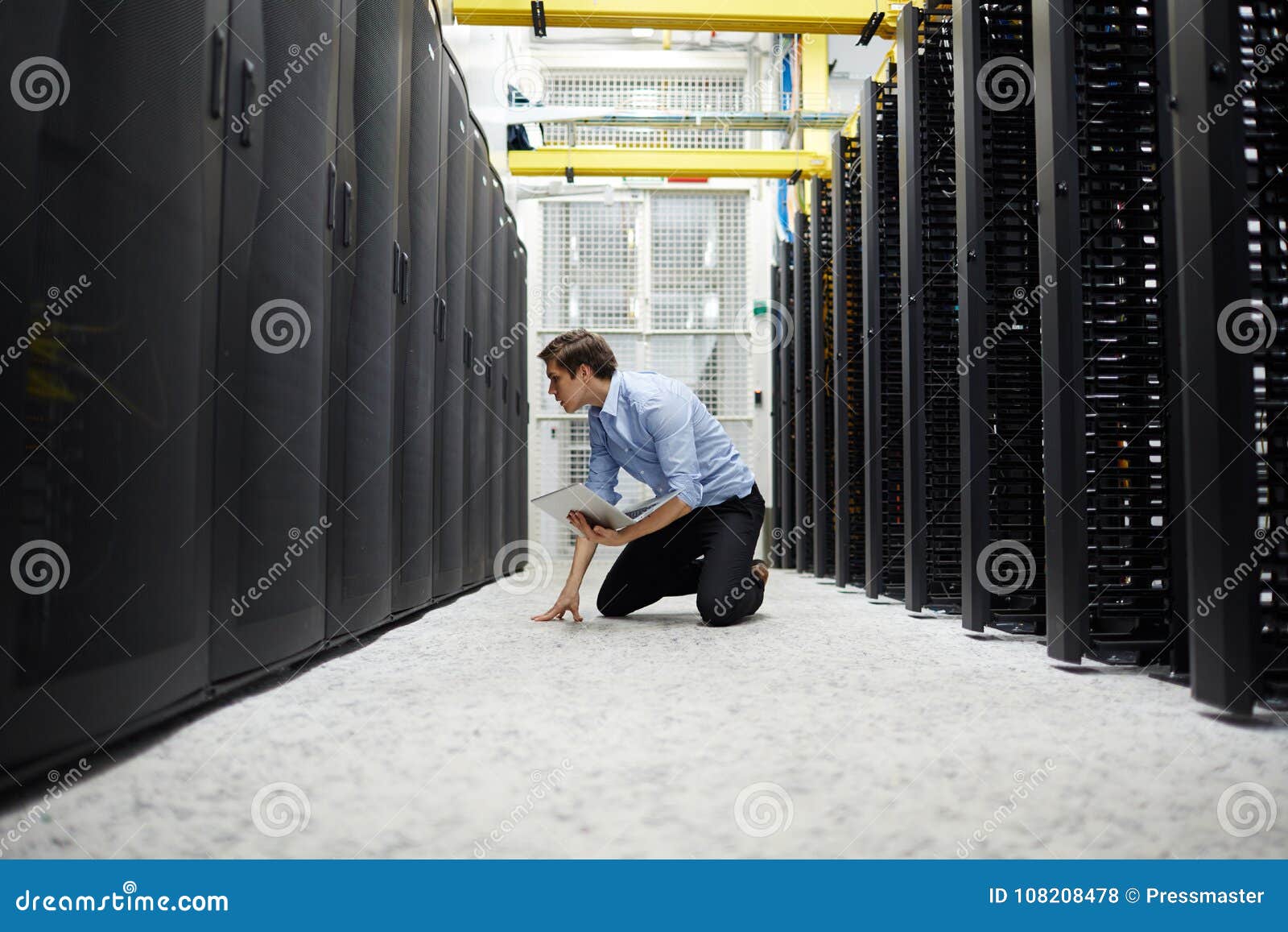 It-manager at work stock photo. Image of itsupport, hitech - 108208478