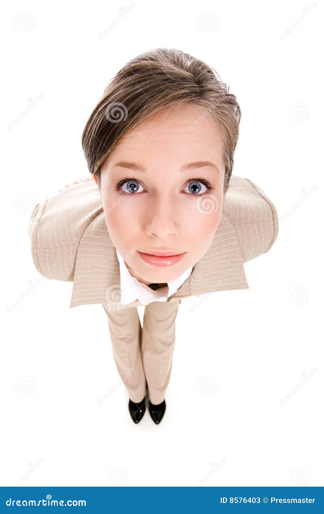 Curious woman stock image. Image of face, expertise, corporate - 8576403