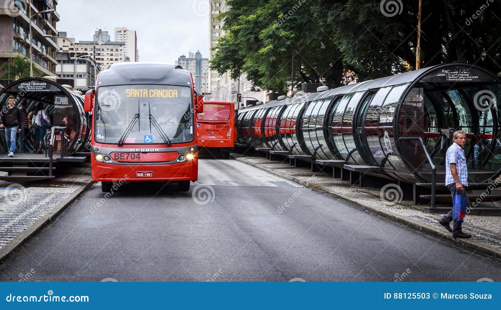 Curitiba in Parana, Brazil editorial stock photo. Image of landmark ...