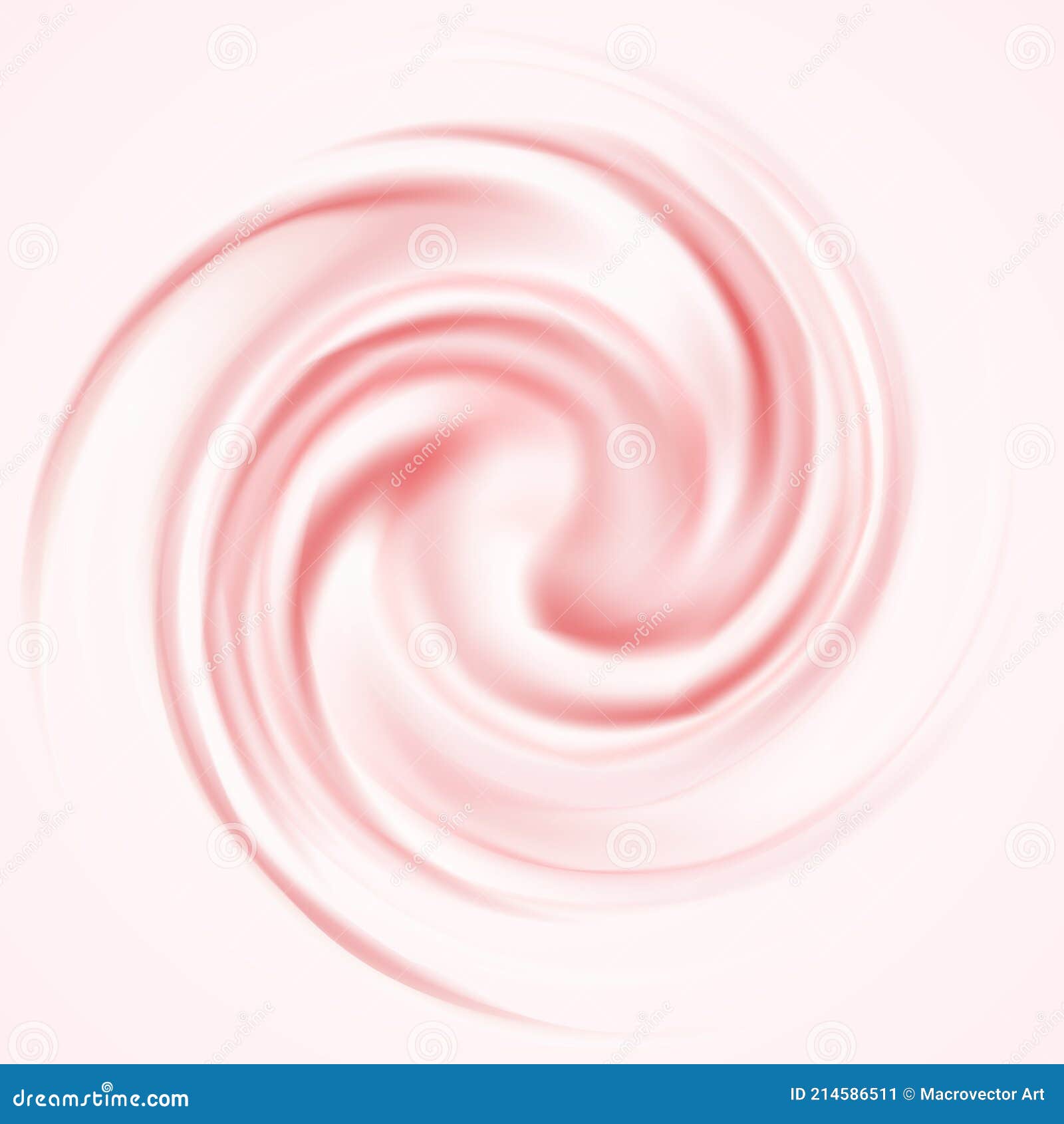 Curl Berry Mousse stock vector. Illustration of motion - 214586511