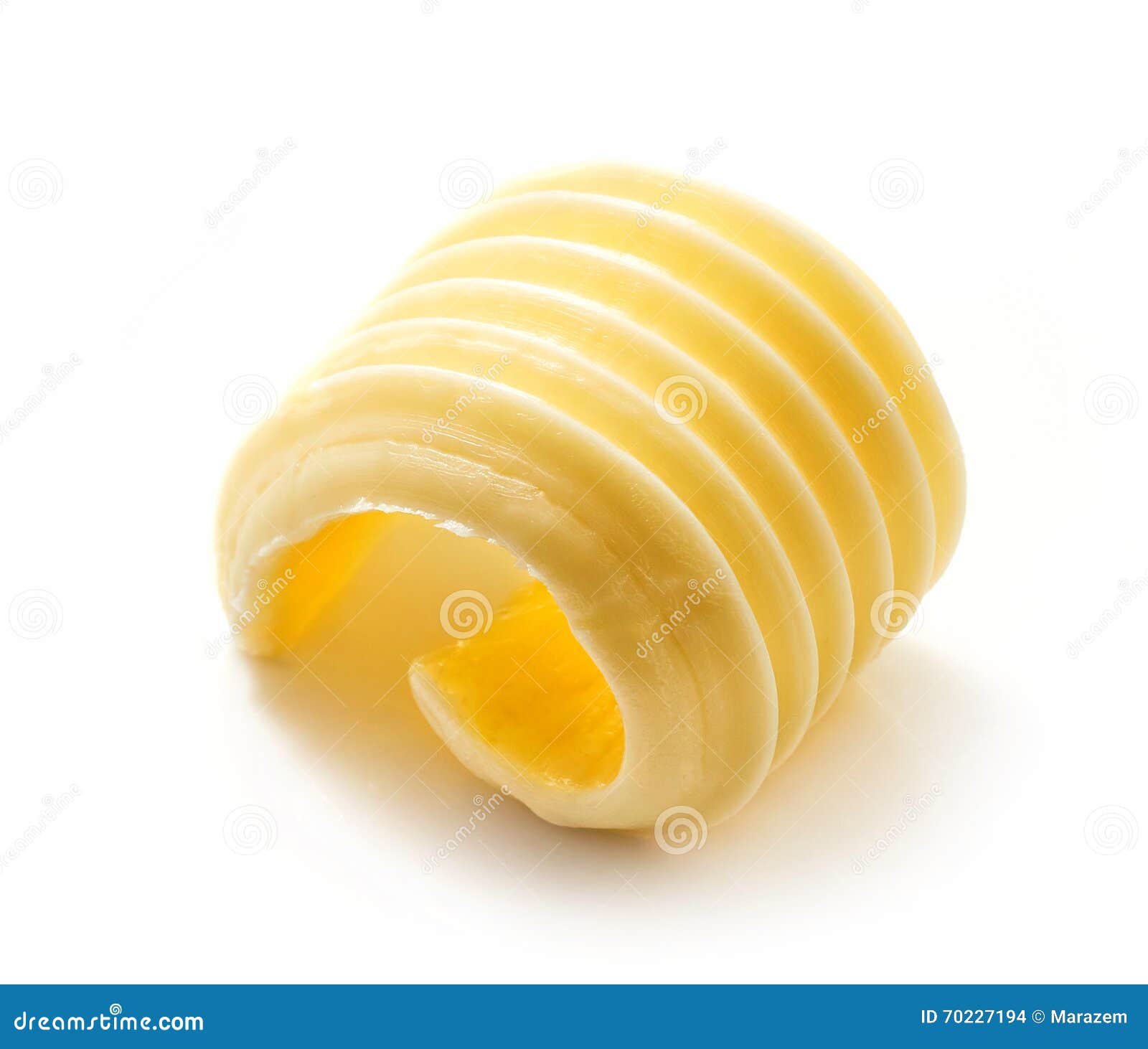 Curl of butter stock photo. Image of product, shot, rolled - 70227194
