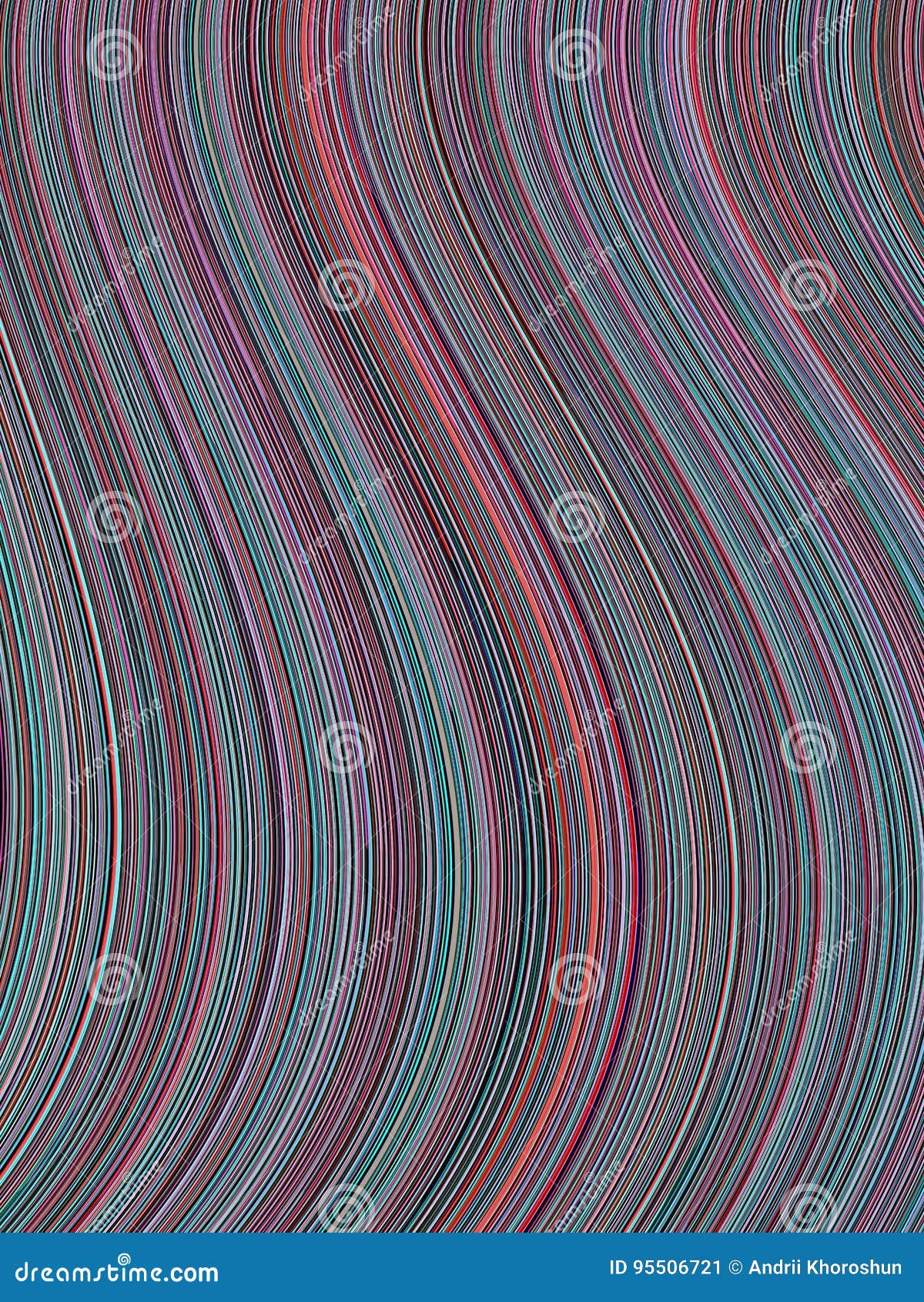 Curl Noise Flow White Abstract Lines 3d Rendering Stock Illustration ...