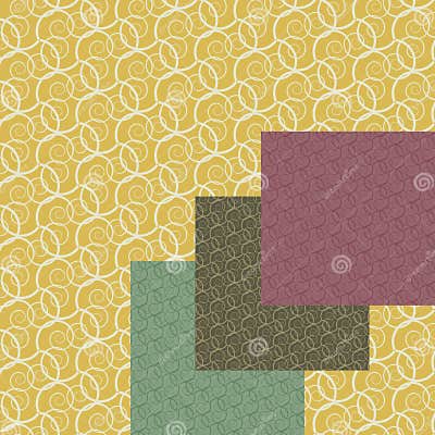 Curled backgrounds set stock vector. Illustration of beige - 23533147