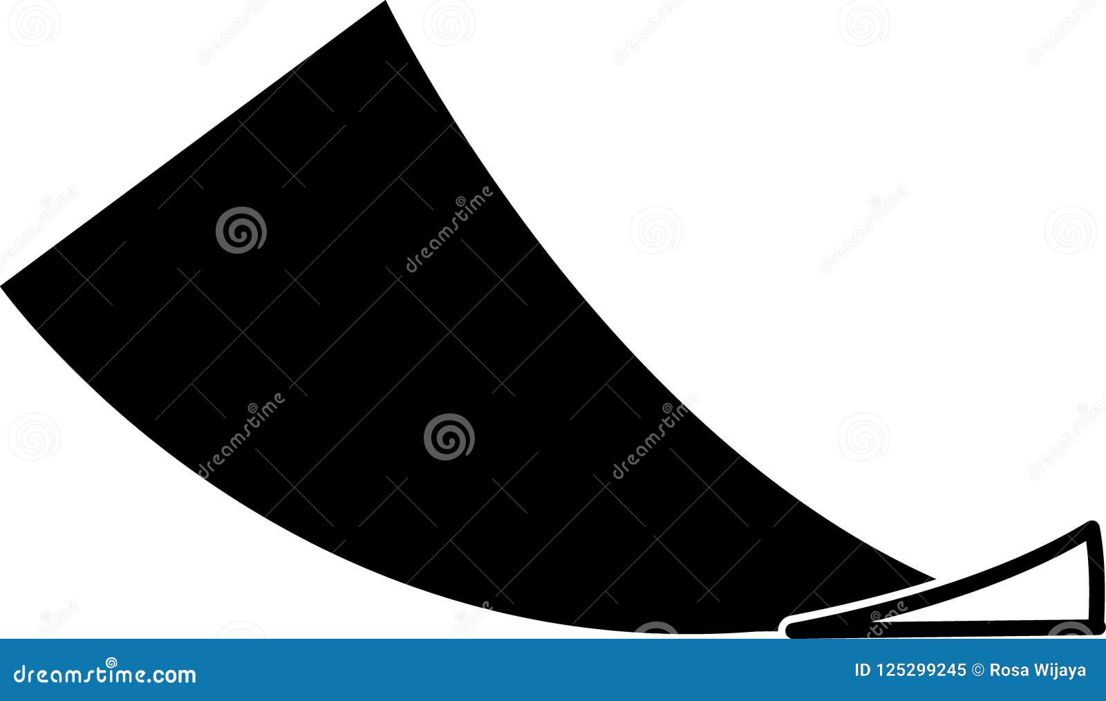 Curled Paper in the Corner Icon Editable Resizable Illustration Vector ... Curled Paper in the Corner Icon Editable Resizable Illustration Vector ...