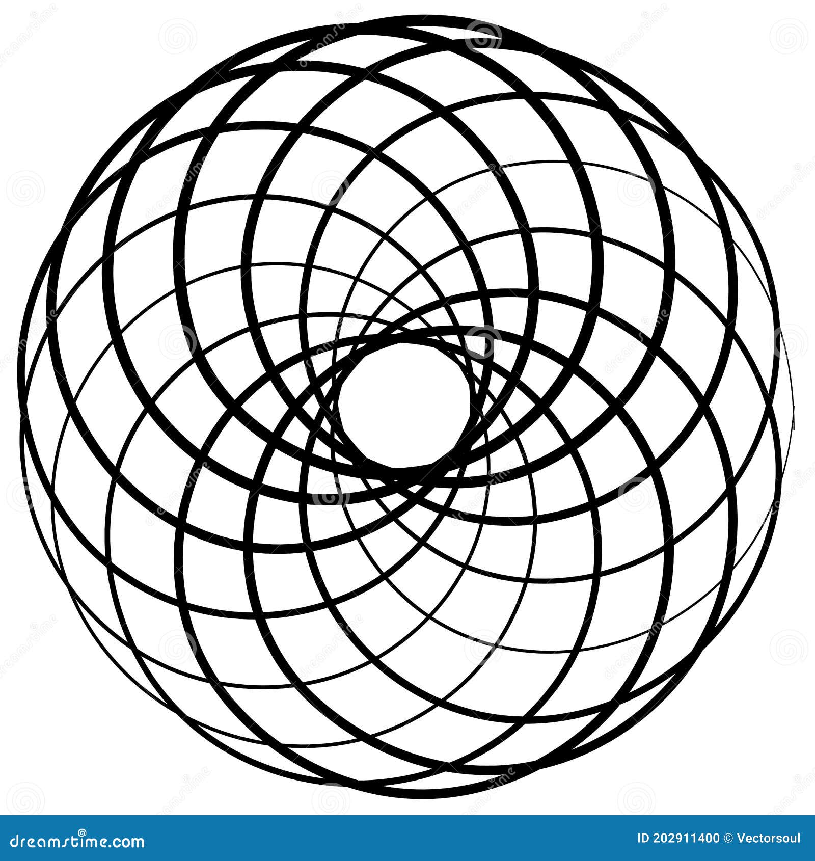 Curlicue, Loop Shapes, Elements Vector Illustration Stock Vector ...