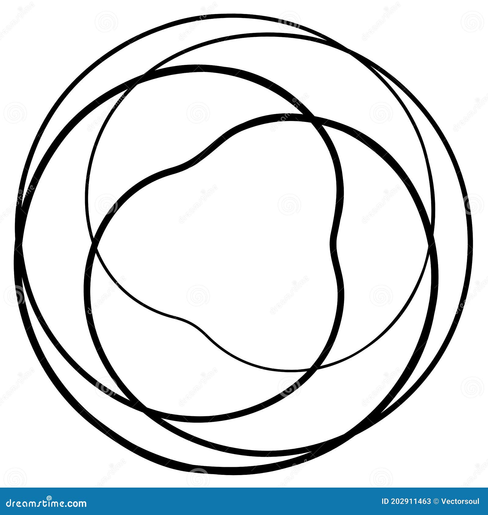 Curlicue, Loop Shapes, Elements Vector Illustration Stock Vector ...