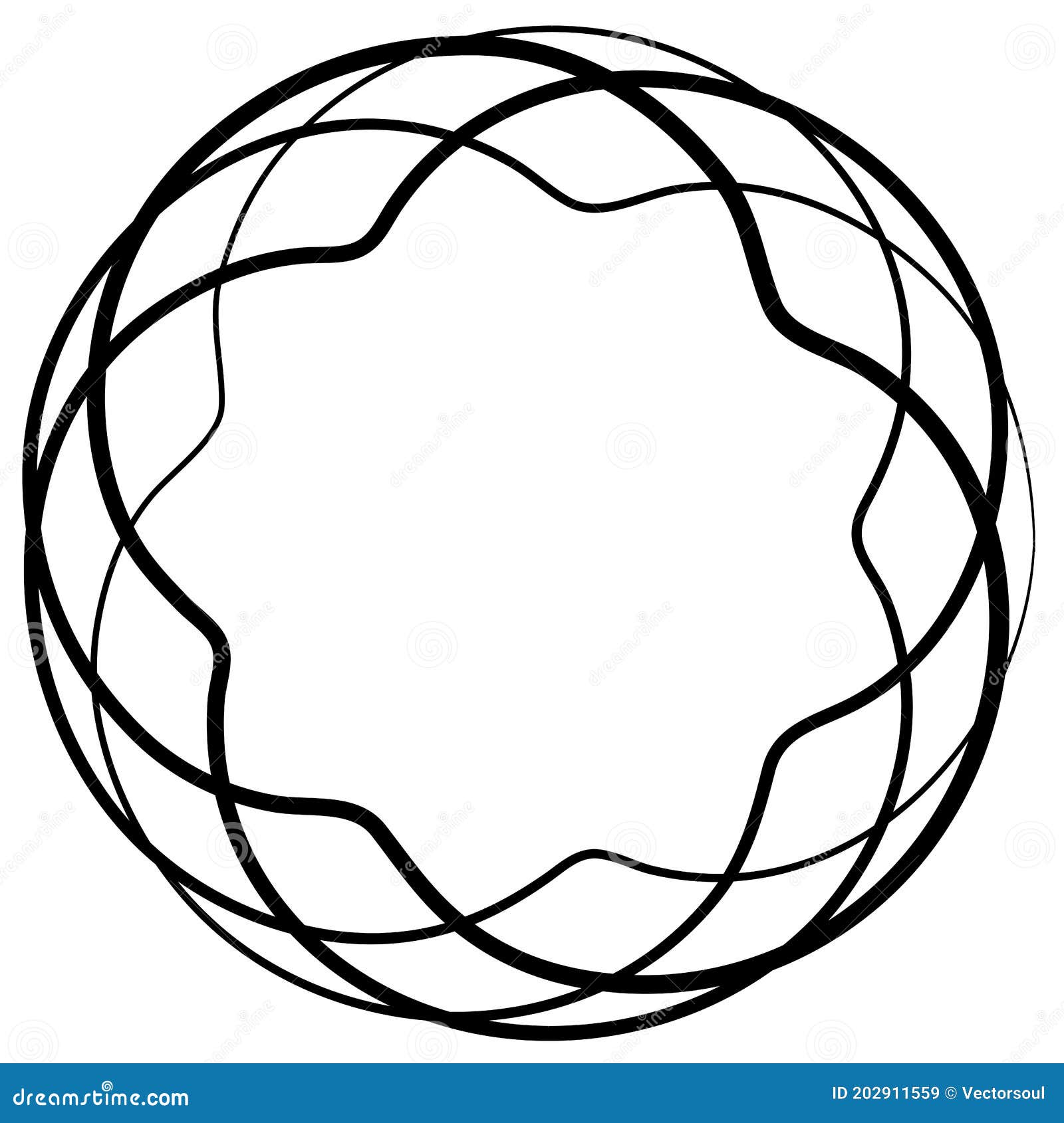 Curlicue, Loop Shapes, Elements Vector Illustration Stock Vector ...