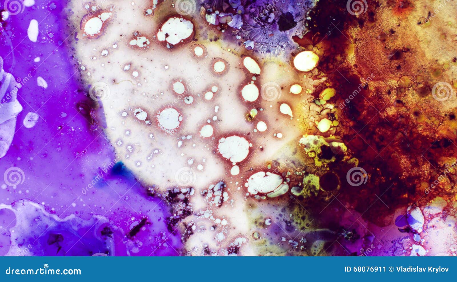 Curlicue of Paints stock image. Image of liquid, kaleidoscope - 68076911