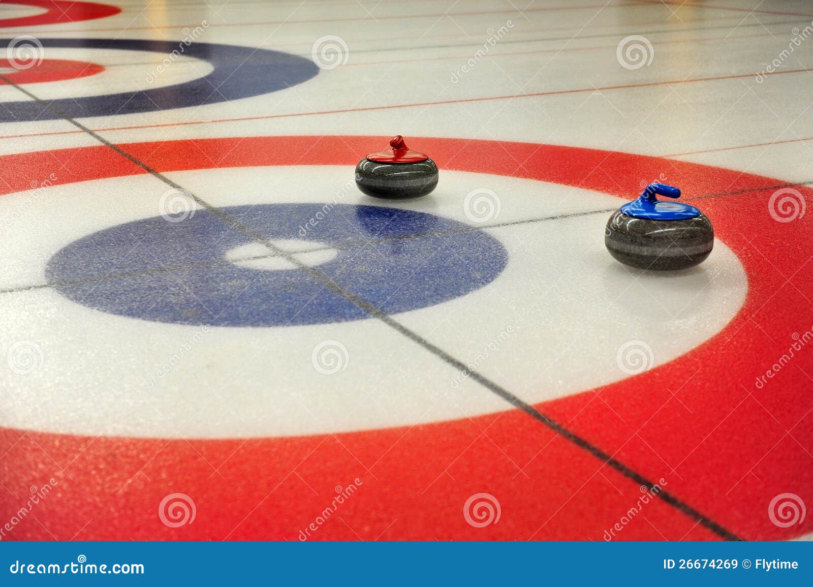 Curling stock image. Image of rink, winter, curling, game - 26674269