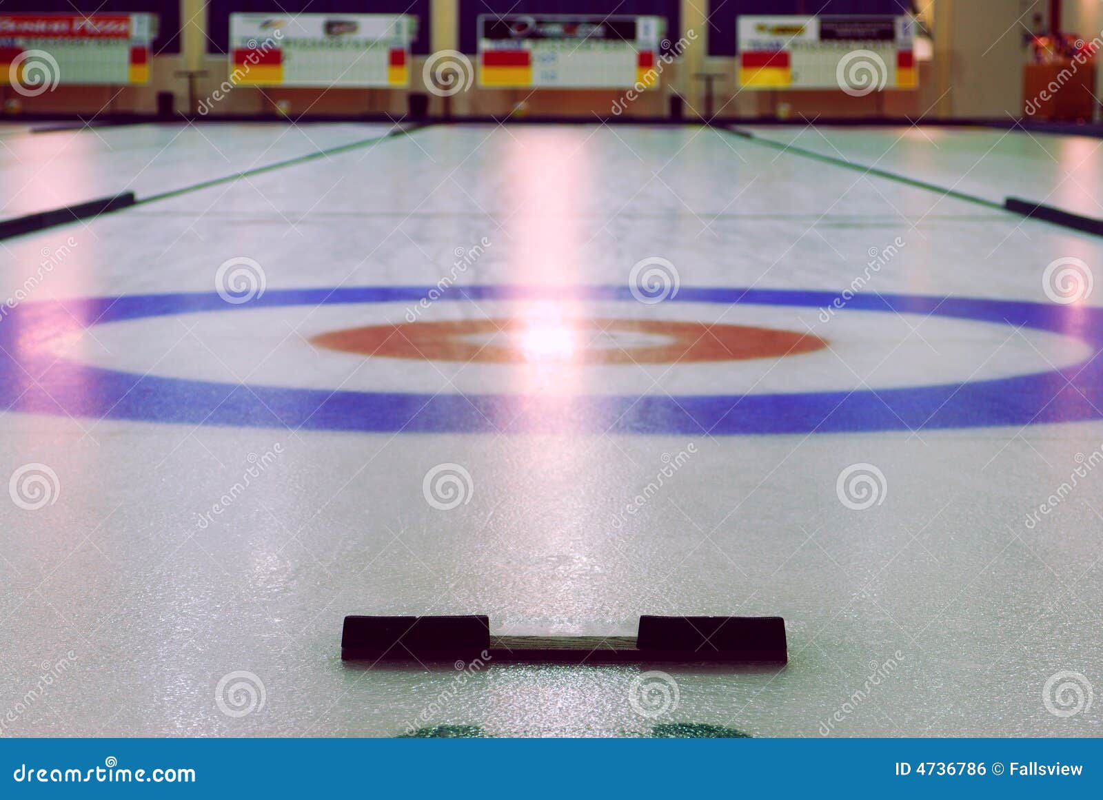 Curling stock photo. Image of lane, indoors, sheet, indoor - 4736786