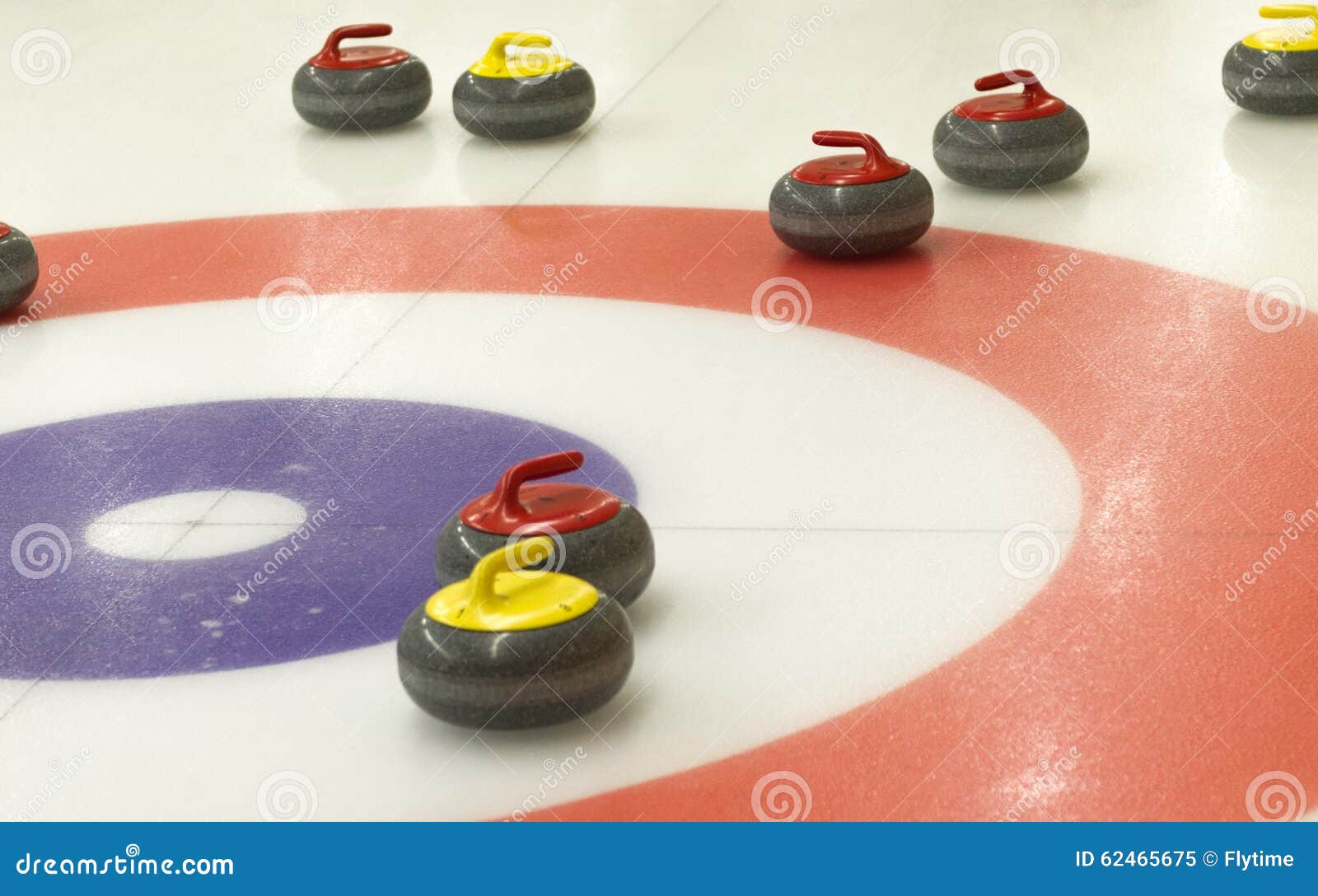 Curling stock image. Image of handle, circle, button - 62465675