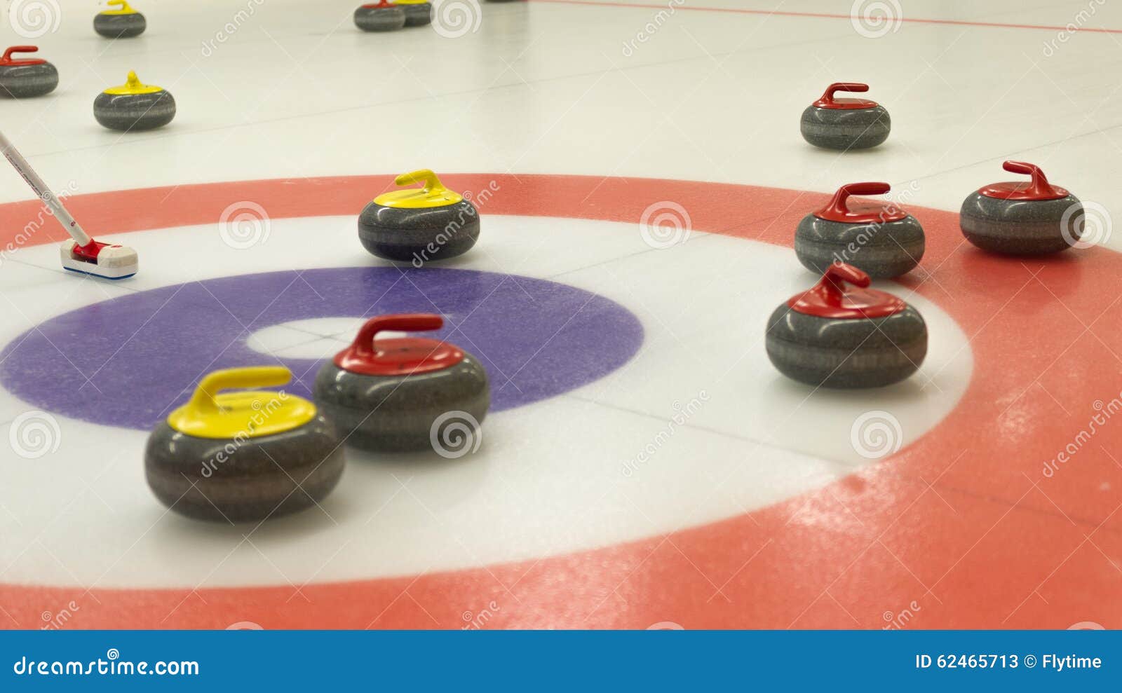 Curling stock image. Image of logo, olympic, mixed, brooms - 62465713
