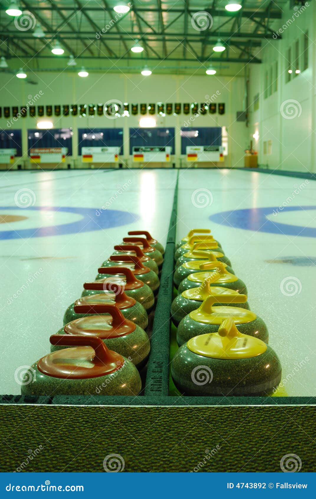 Curling rinks stock photo. Image of field, track, center - 4743892