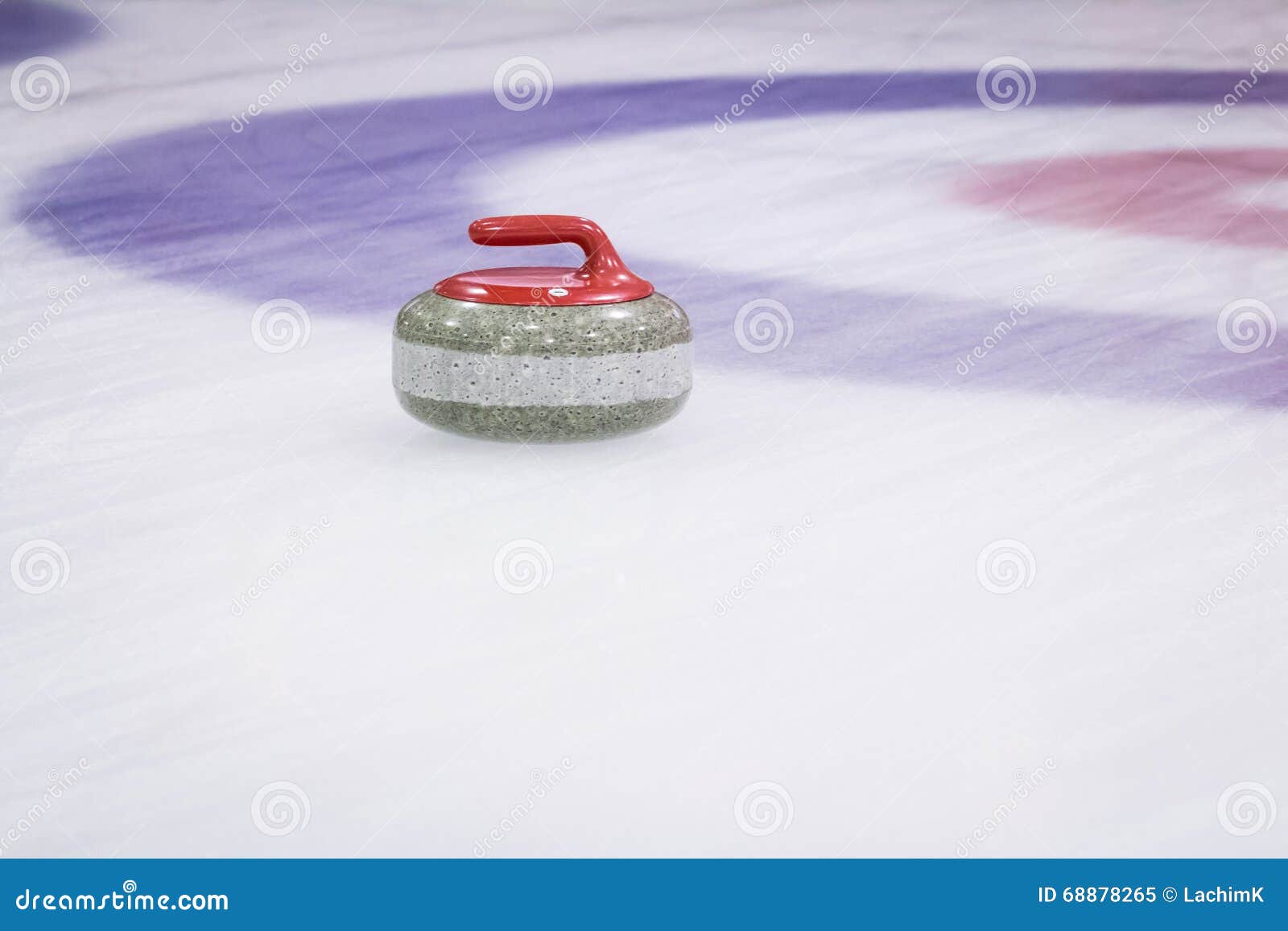 Curling Stone stock image. Image of curling, player, competition - 68878265