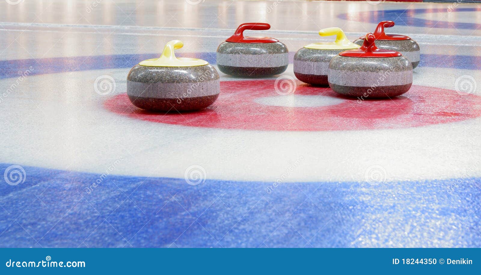 Curling stones stock photo. Image of stone, curling, sport - 18244350