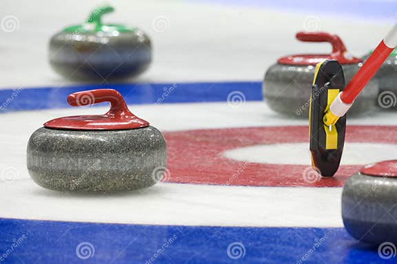 Curling stones stock photo. Image of rink, sport, equipment - 23554116