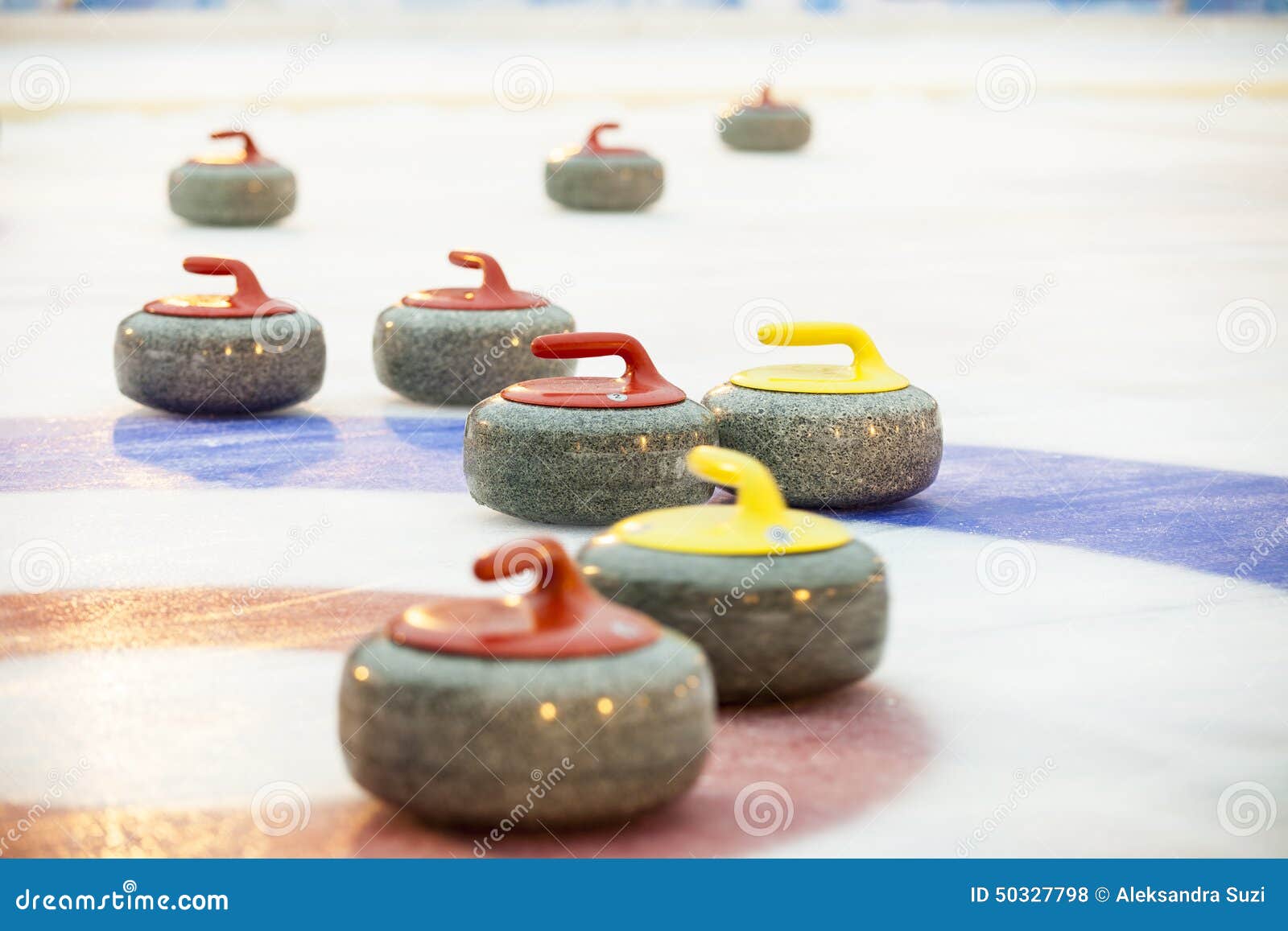Curling stock photo. Image of granite, deliver, reflection - 50327798