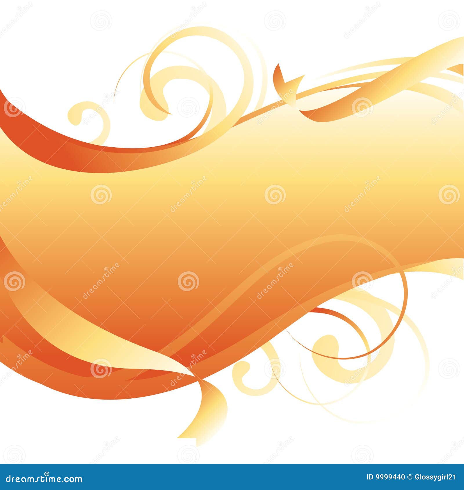 Curls banner stock vector. Illustration of cover, curve - 9999440