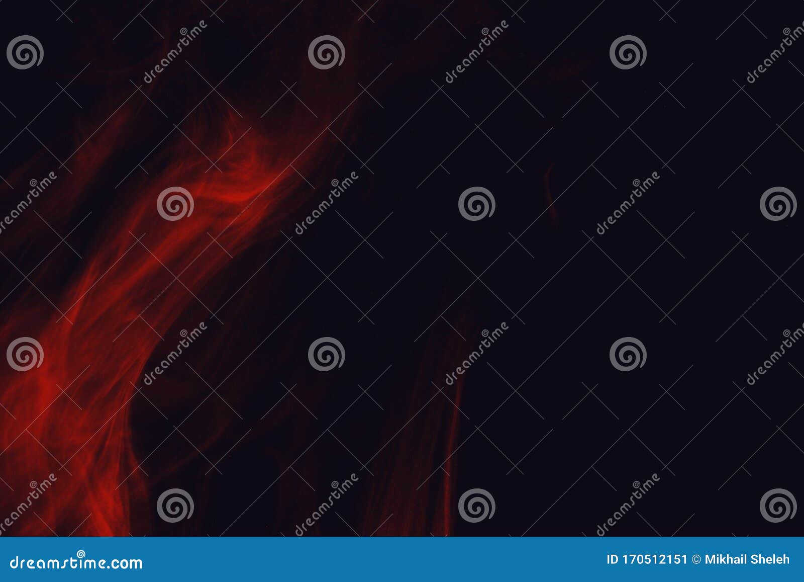Fancy Colored Smoke. Curls and Clouds of Colored Smoke Stock Image ...