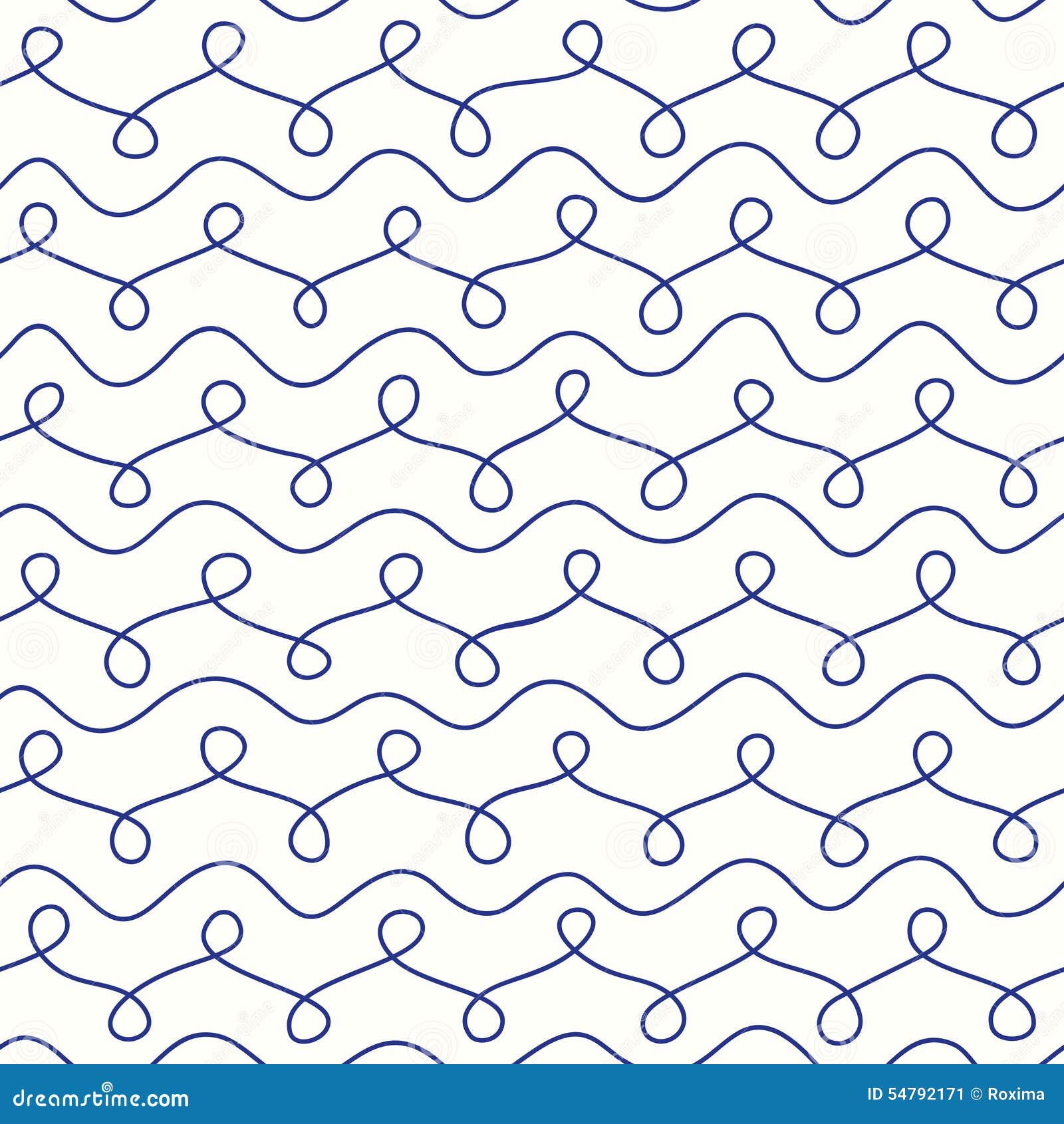 Curls Line on a Light Background Stock Vector - Illustration of outline ...