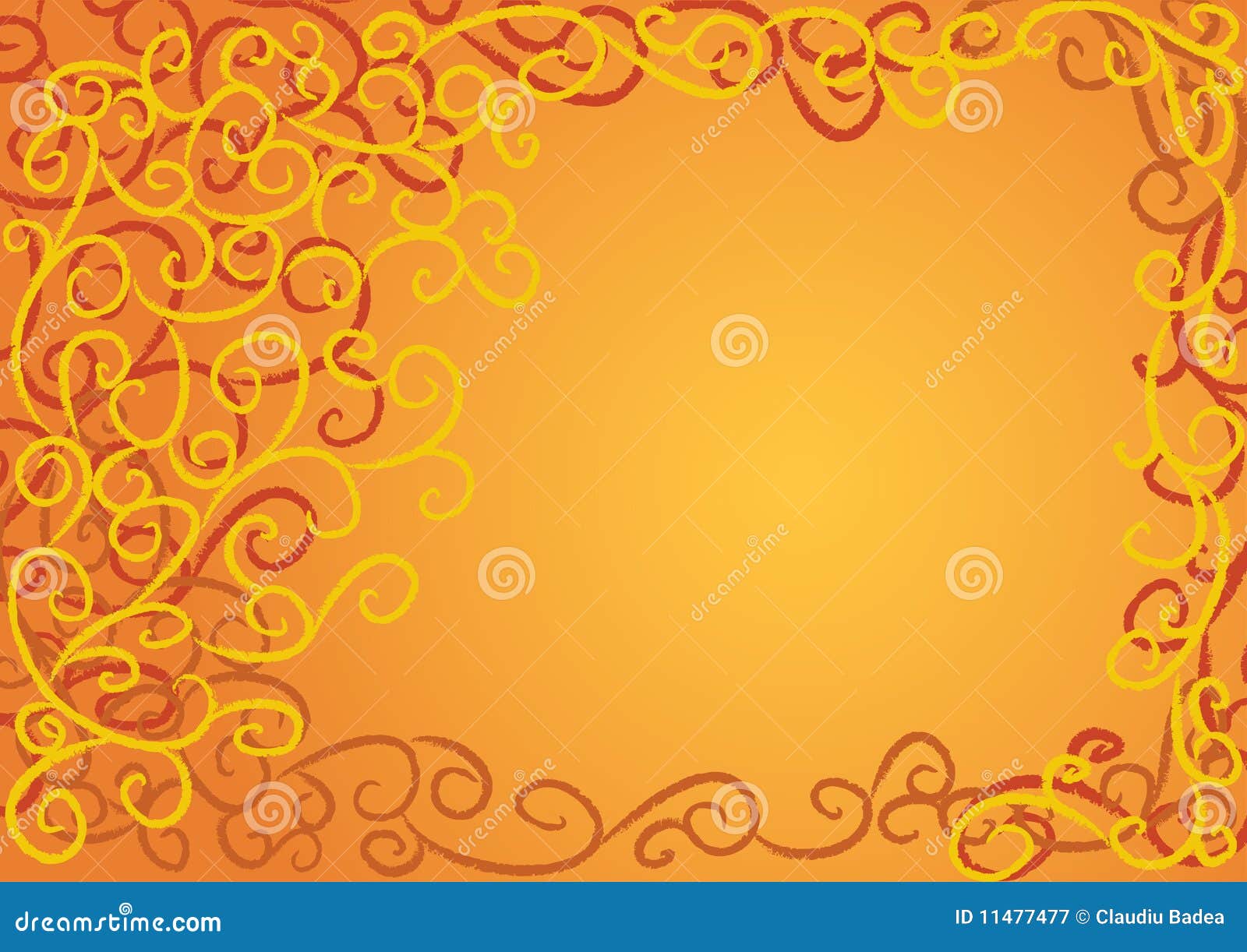 Curly background stock vector. Illustration of modern - 11477477