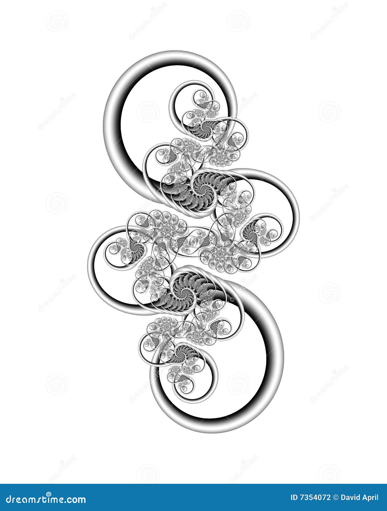 Curly Border I Royalty-Free Stock Image | CartoonDealer.com #7354072