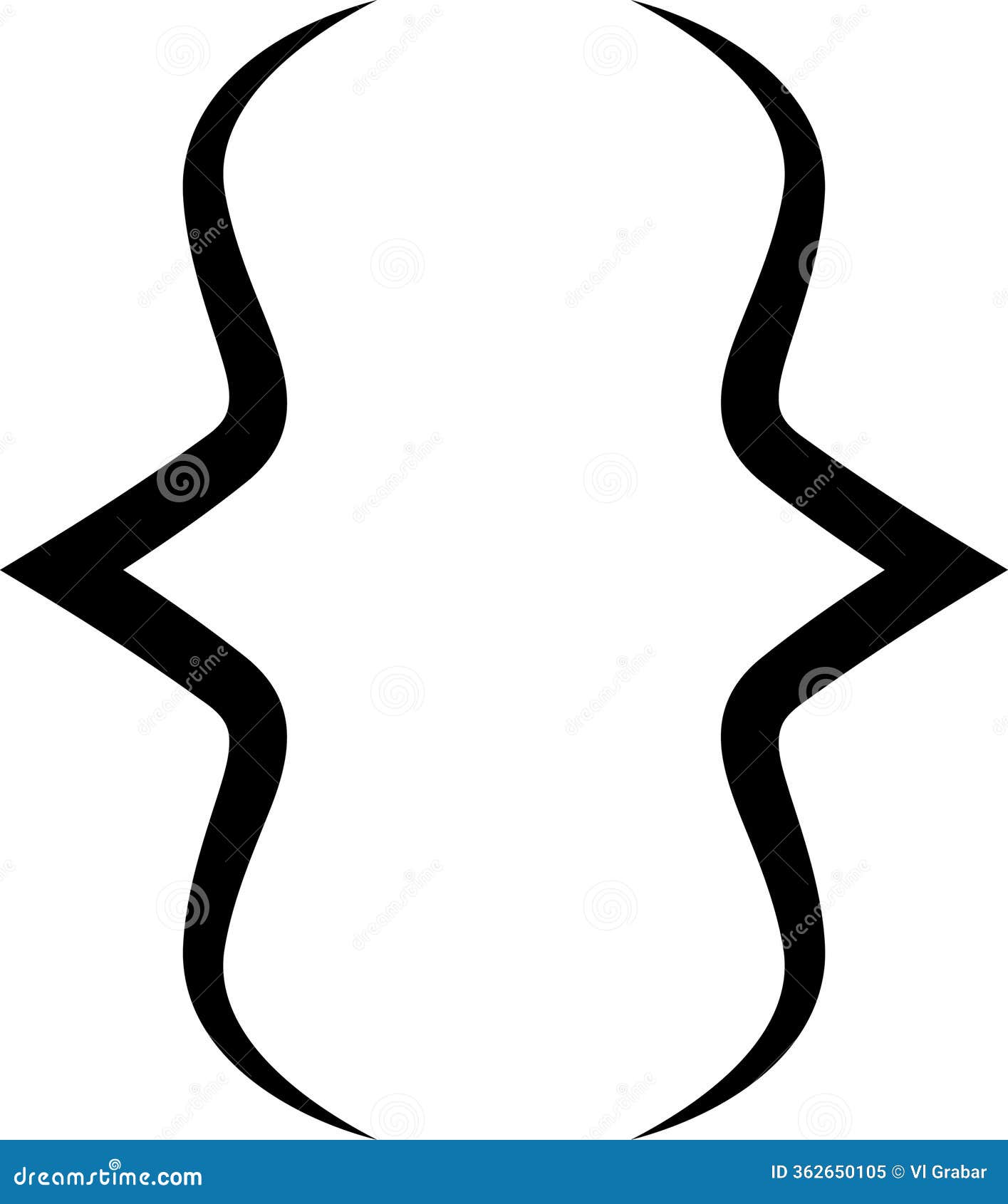 Curly Braces, Double Symmetric Brackets. Vector Typography Symbols Pair ...