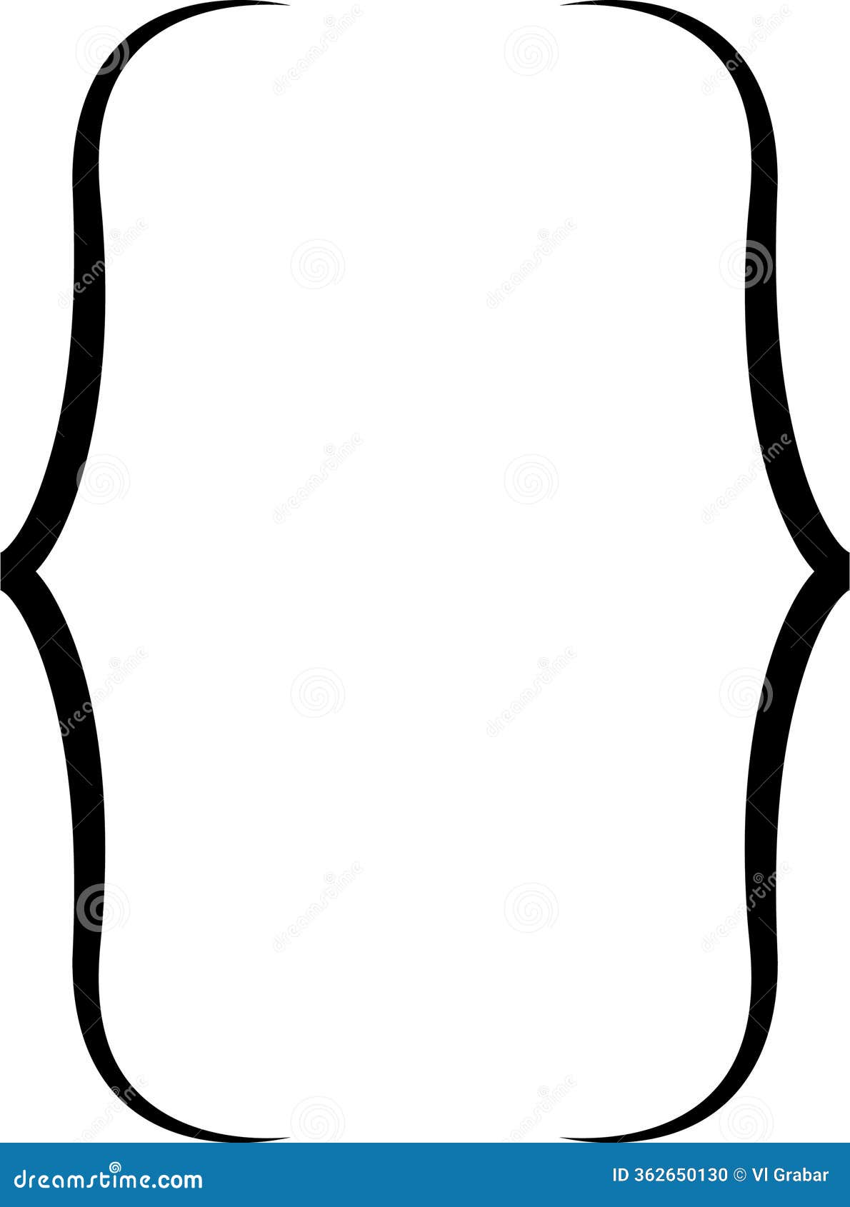 Brackets Quote Box Frame Sketch, Brace Border Text Parenthesis. Font ...