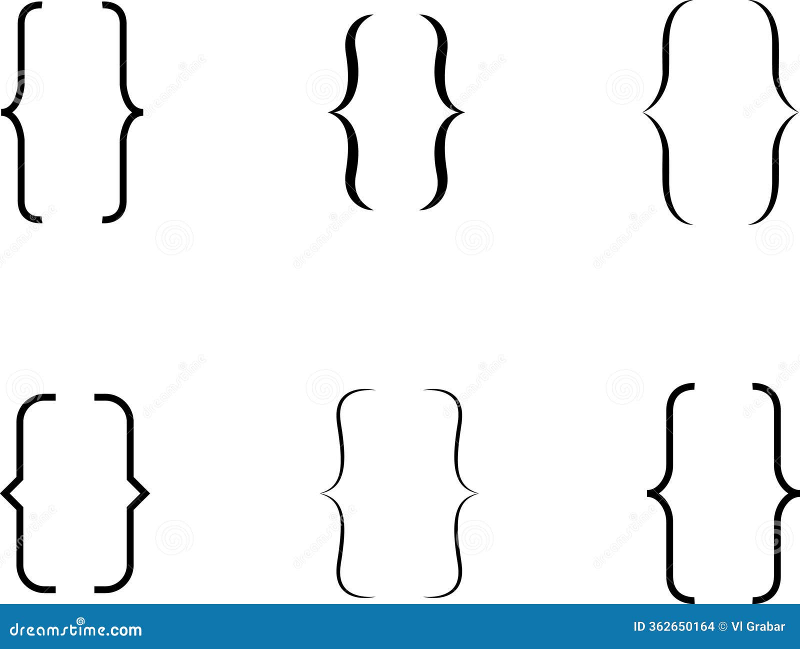 Pair Of Brackets Programming Code Symbol Representing Coding Language ... Pair Of Brackets Programming Code Symbol Representing Coding Language ...