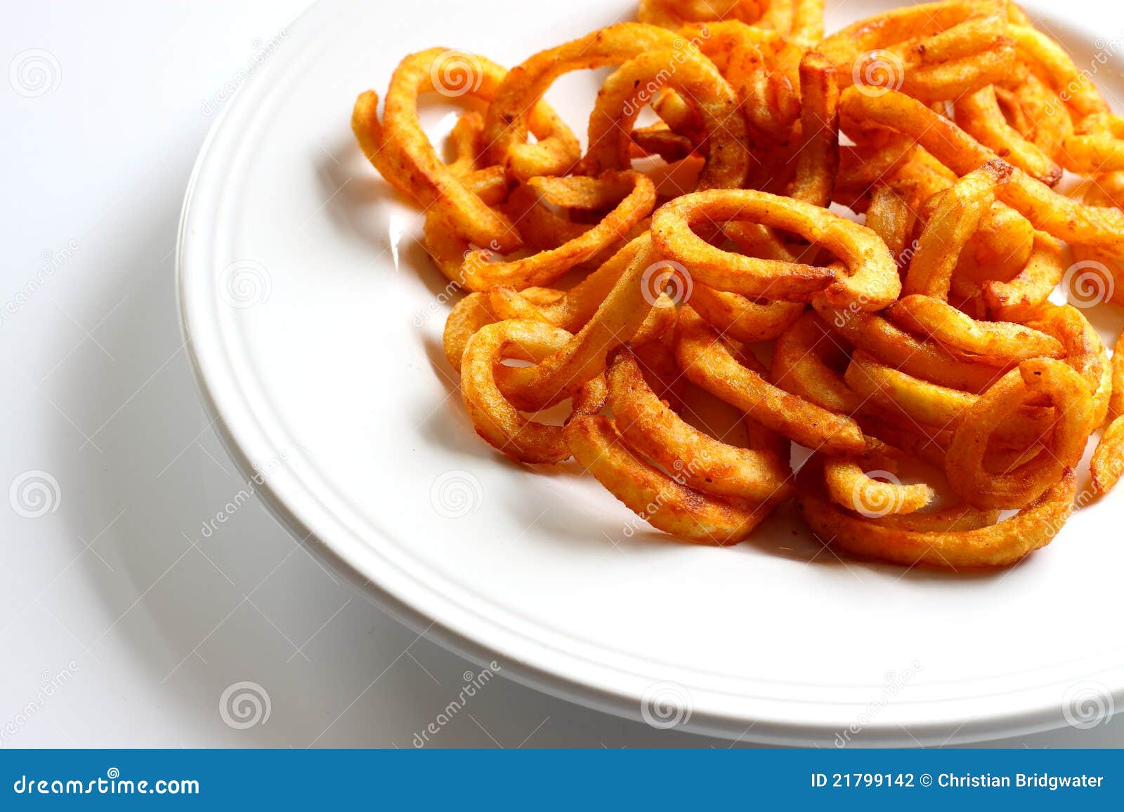 Curly fries stock photo. Image of spice, curly, food - 21799142
