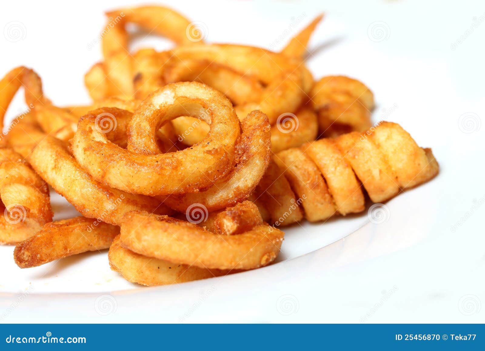 Curly fries stock photo. Image of vegetable, delicious - 25456870