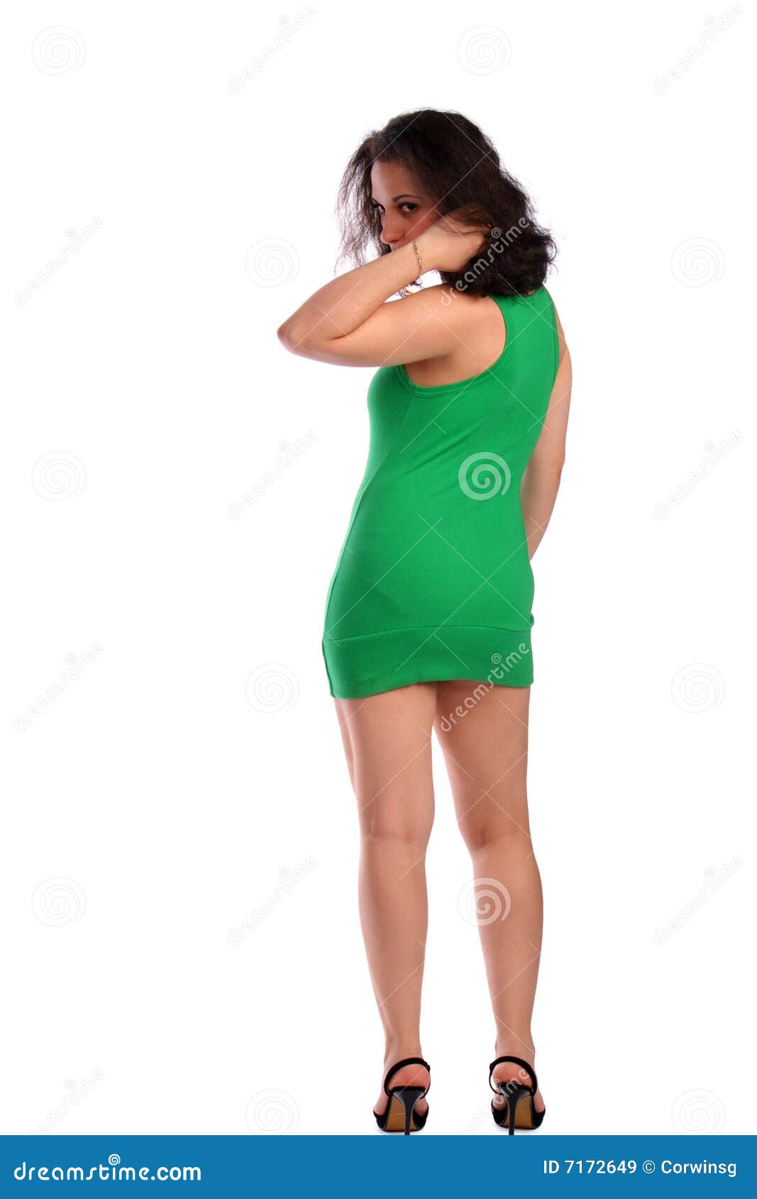 Half-turned Portrait Of Cheerful Excited Carefree Delightful Han Stock ...