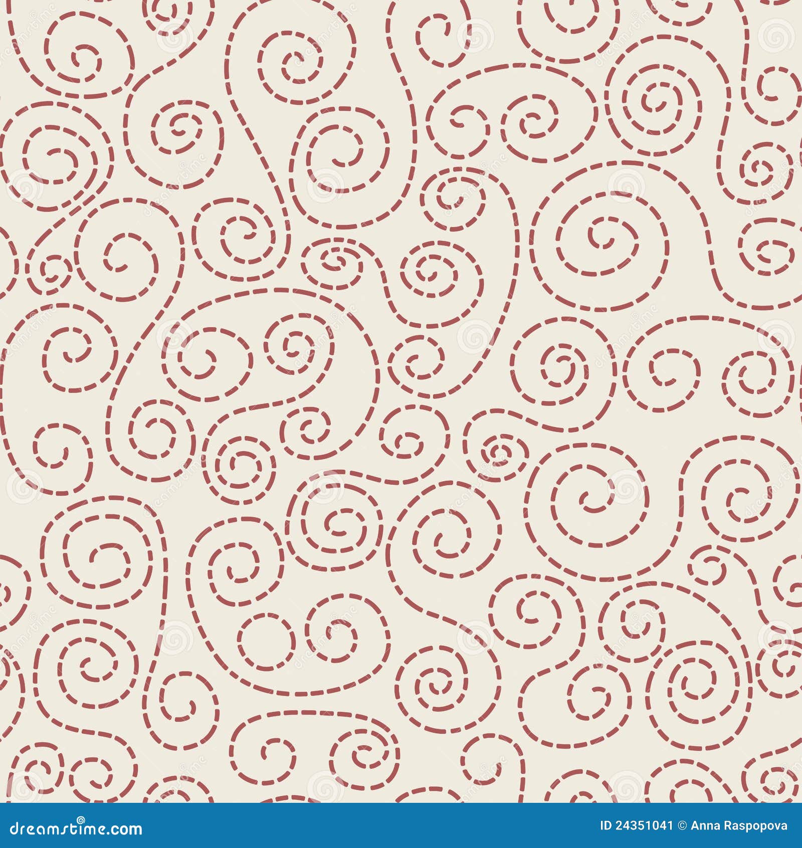 Curly pattern stock vector. Illustration of textile, paper - 24351041