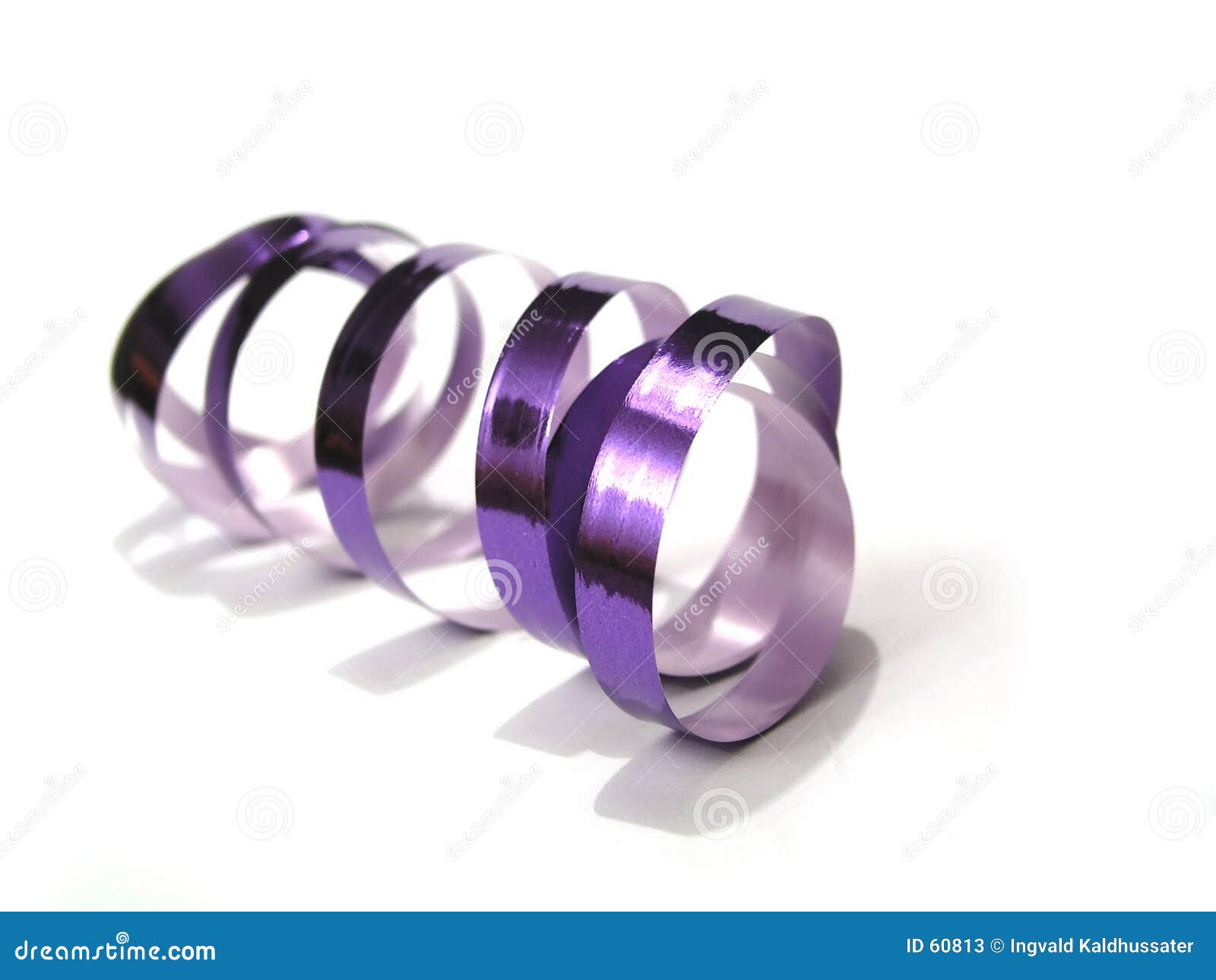 Curly Ribbon Notecard Royalty-Free Stock Photo | CartoonDealer.com #3501945