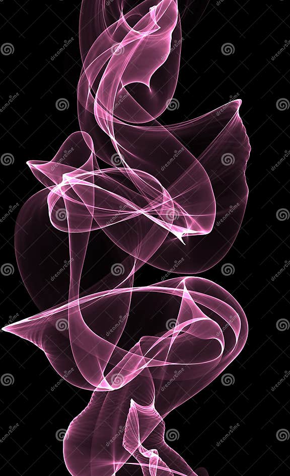 Curly smoke stock illustration. Illustration of colors - 130779124