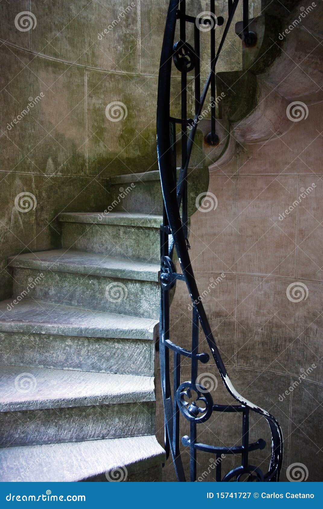 Curly Stairway stock image. Image of spiral, geometric - 15741727