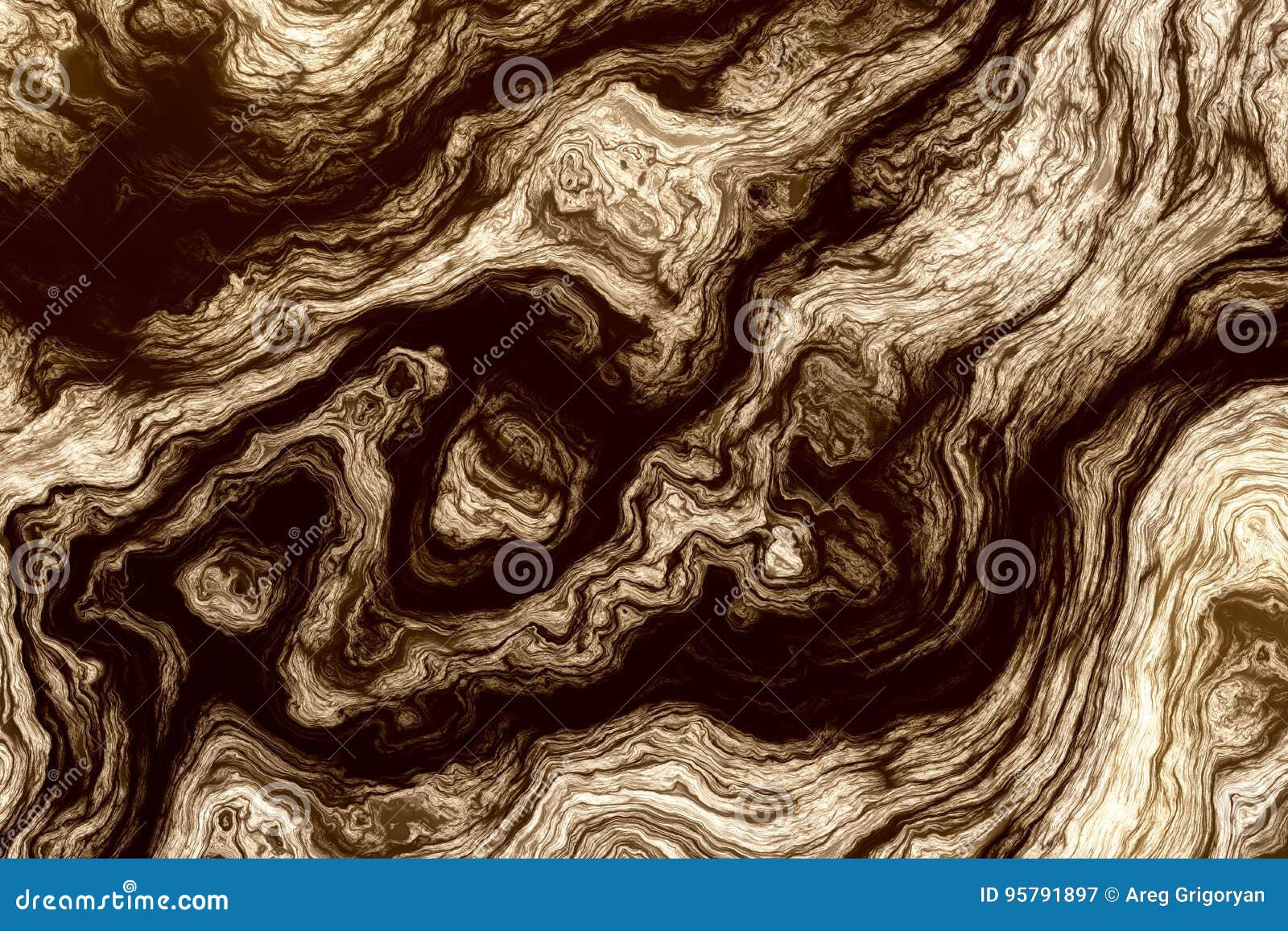 Curly wood texture stock illustration. Illustration of abstract - 95791897