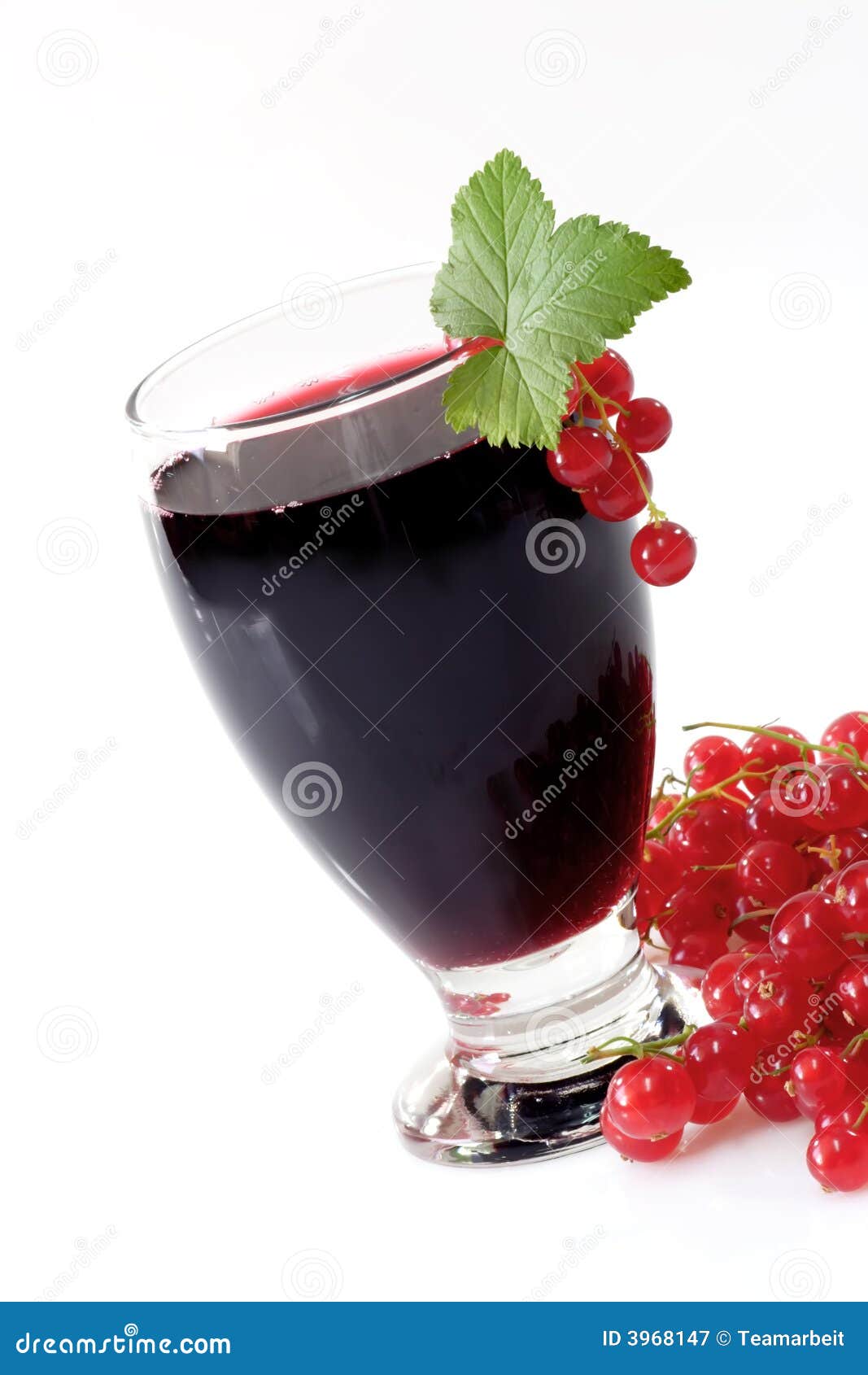 Currant Juice stock image. Image of leave, leaf, glass - 3968147