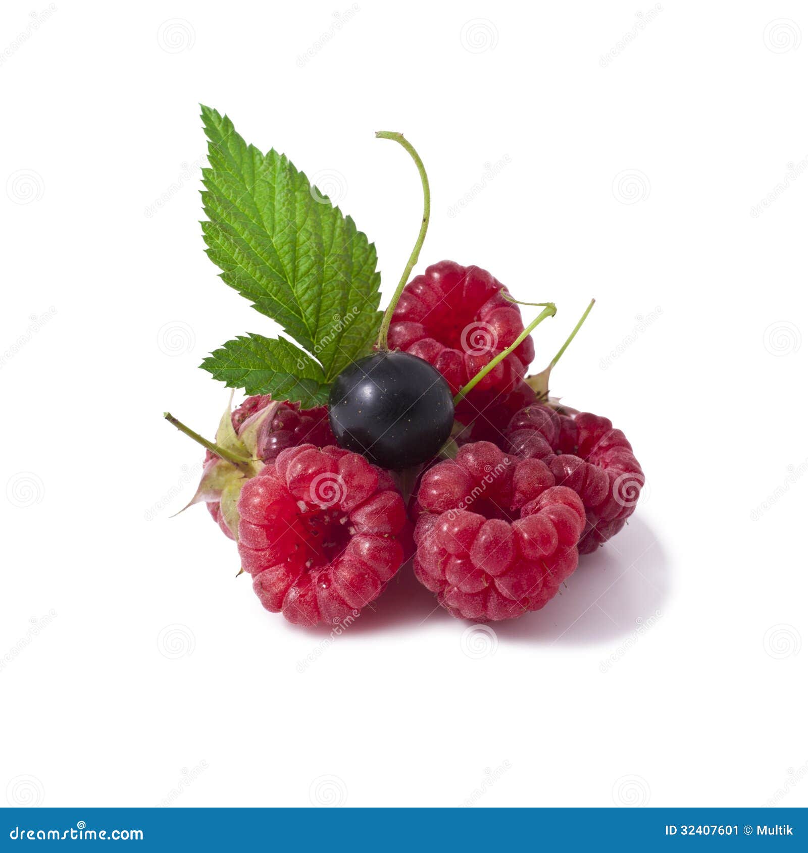 Currant and raspberry stock image. Image of dessert, currant - 32407601