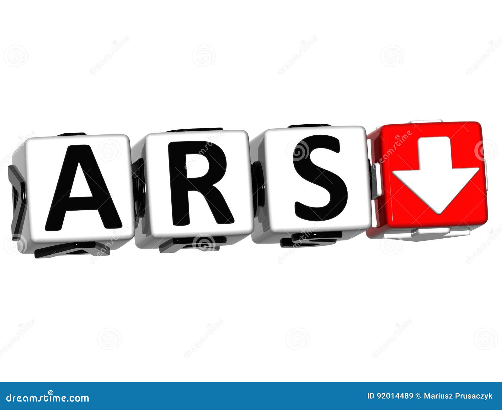 Currency ARS Rate Concept Symbol Button on White Background Stock ...