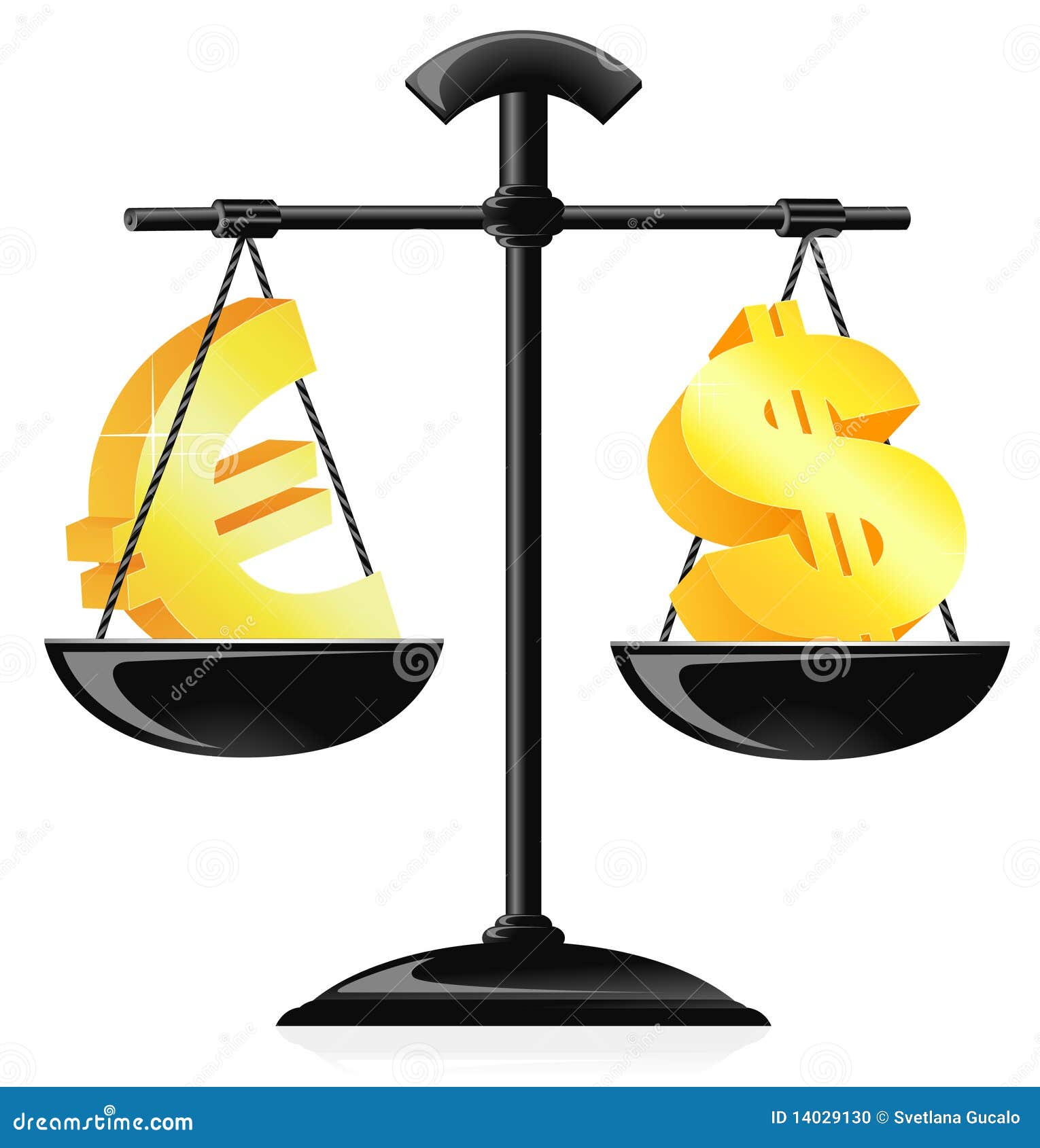 Currency balance stock vector. Illustration of measurement - 14029130