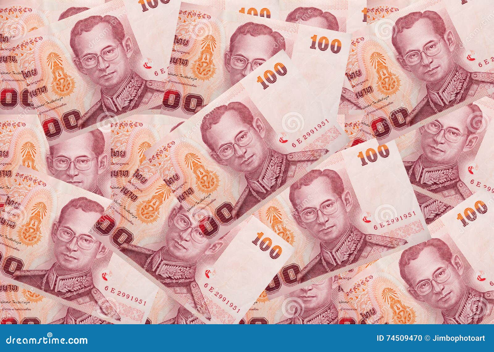 Currency 100 bath stock photo. Image of thailand, finance - 74509470