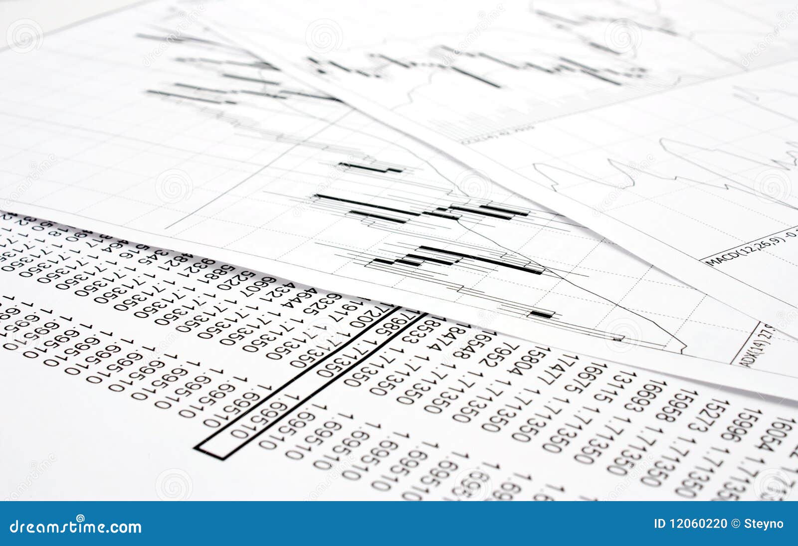 Currency chart stock photo. Image of market, growth, regress - 12060220