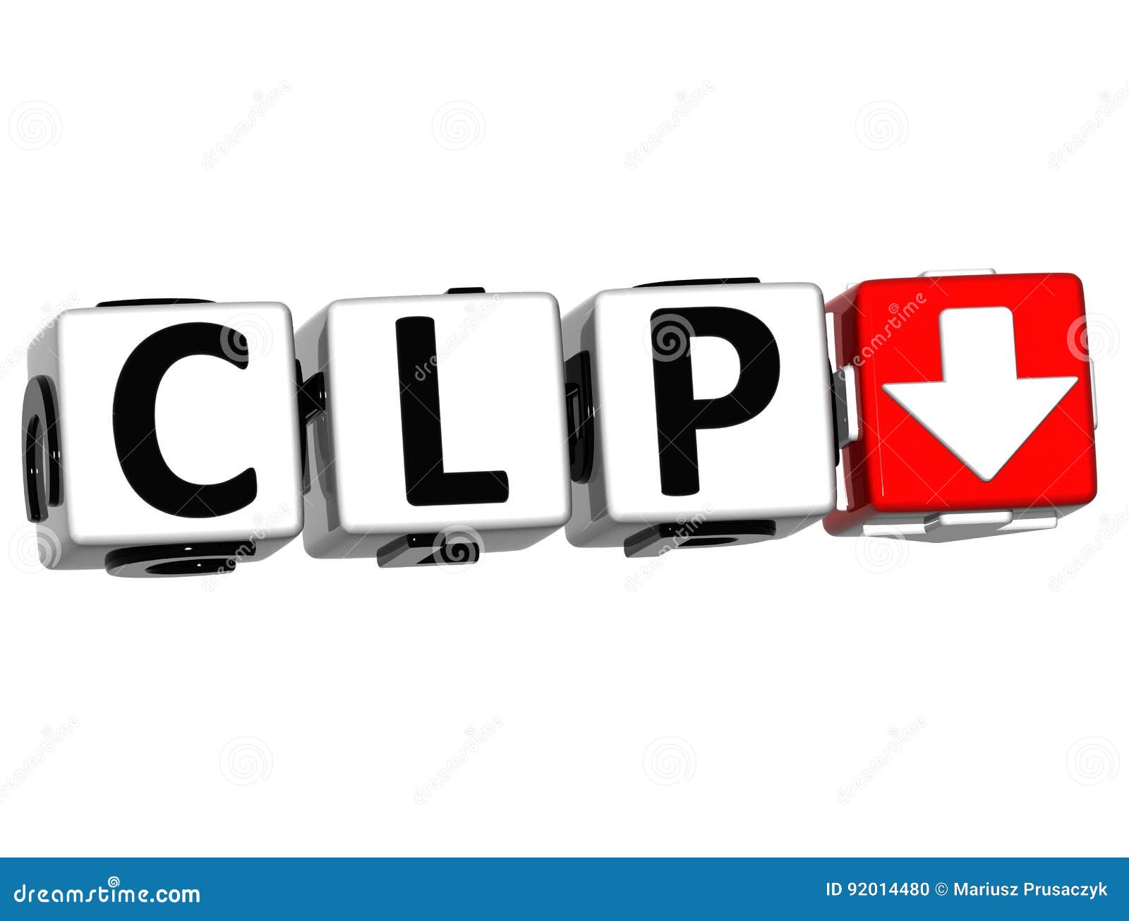 Currency CLP Rate Concept Symbol Button on White Background Stock ...