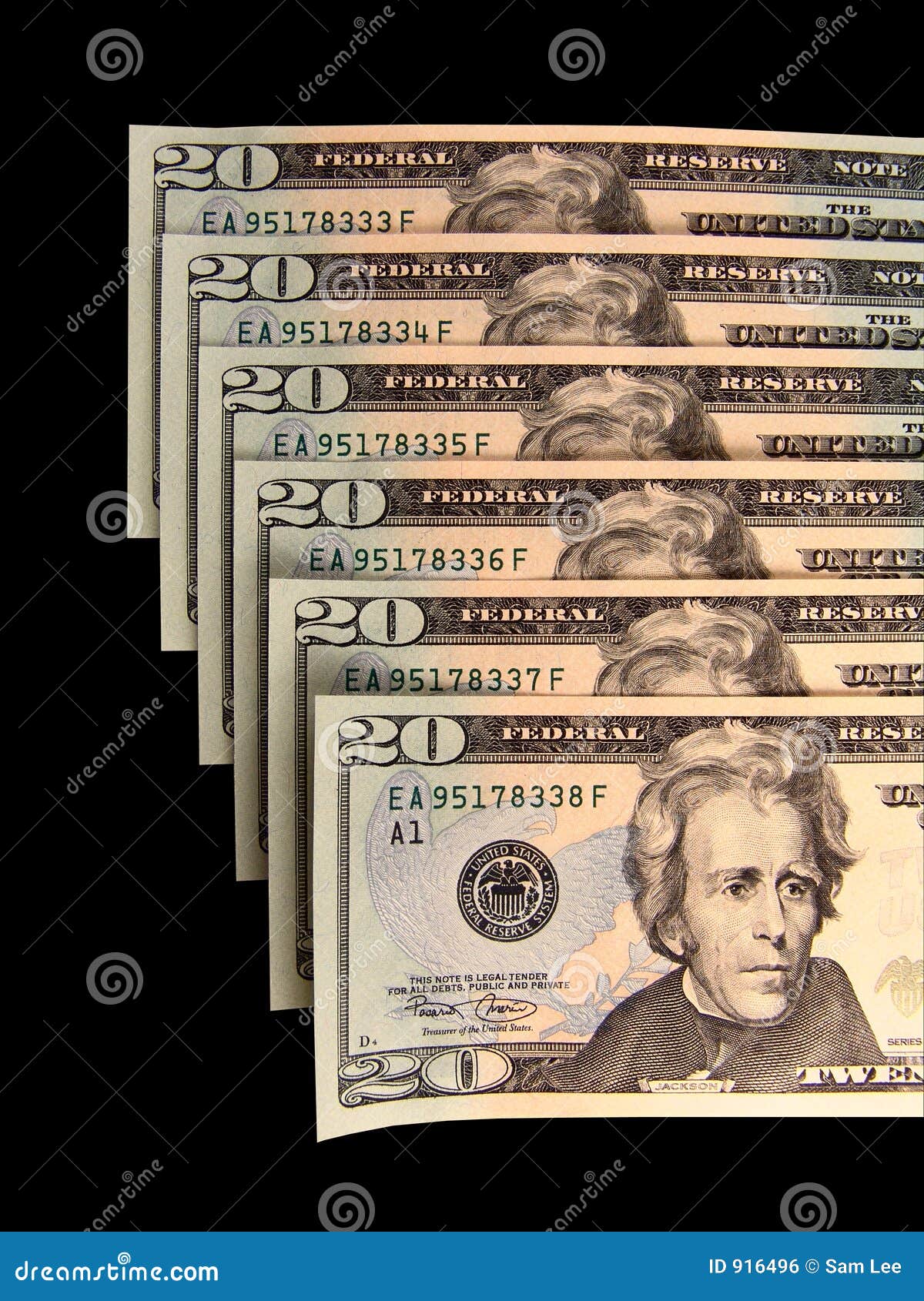 Currency with Consecutive Numbers Stock Photo - Image of initiative ...