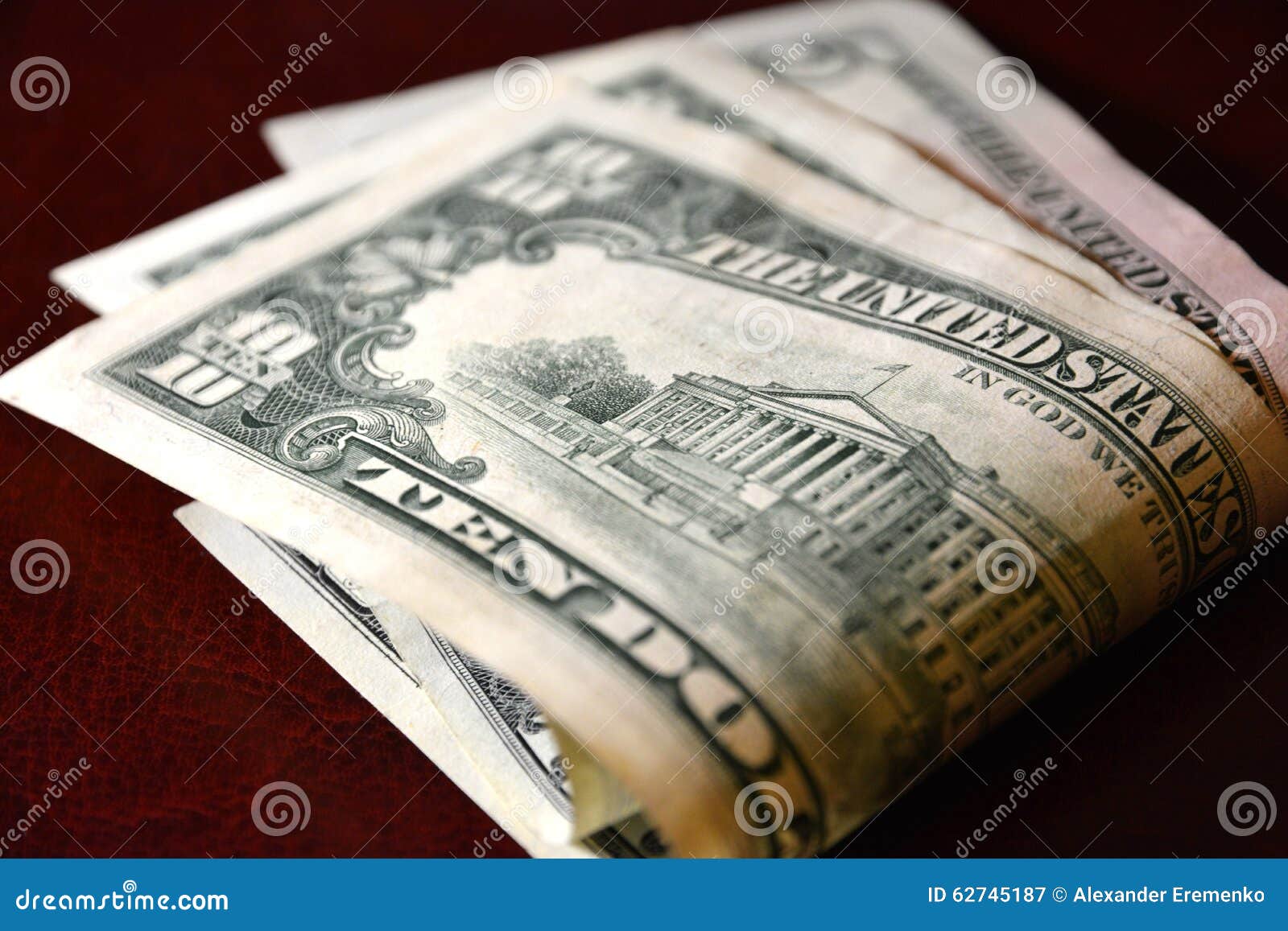 Currency (Dollars). stock image. Image of paper, wallpaper - 62745187