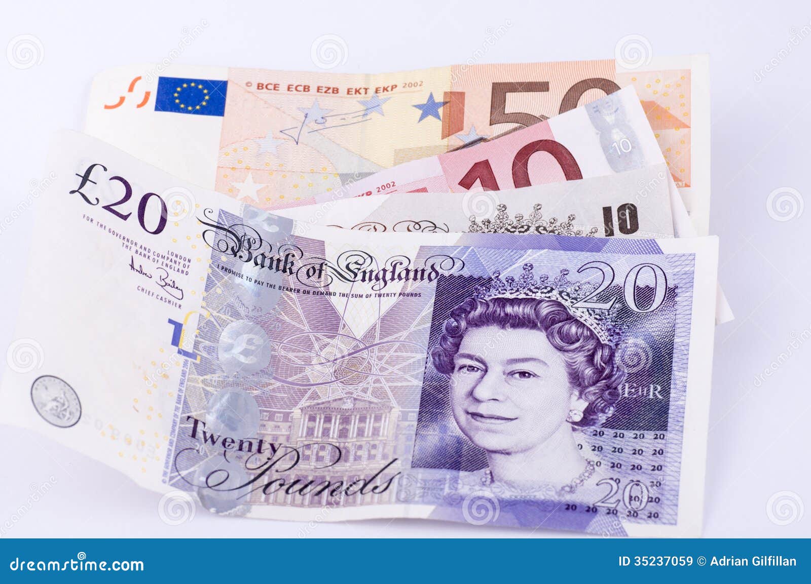 Currency editorial stock image. Image of euro, british - 35237059